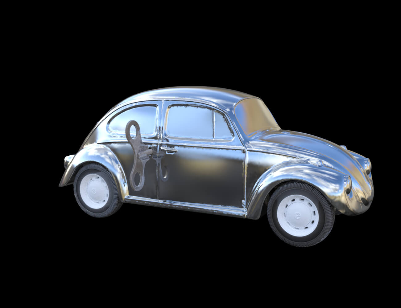 Vintage Toy Animated Car - Daz Content by DoroThee237