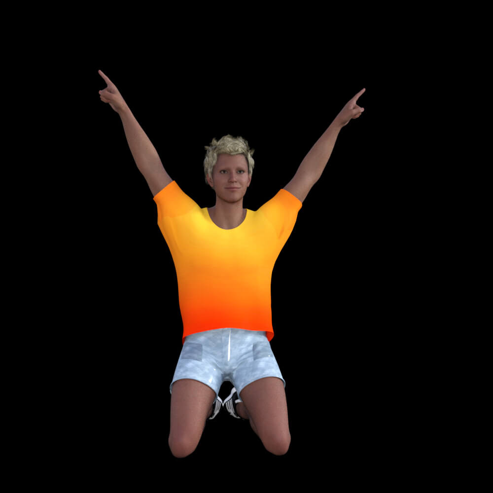 Winner Poses for G9 - Daz Content by DoroThee237