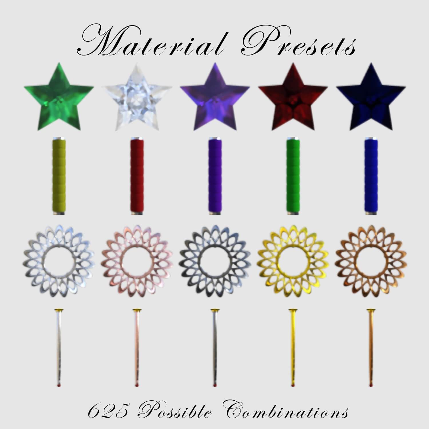 Starlight Mage's Staff - Daz Content by DoubleL