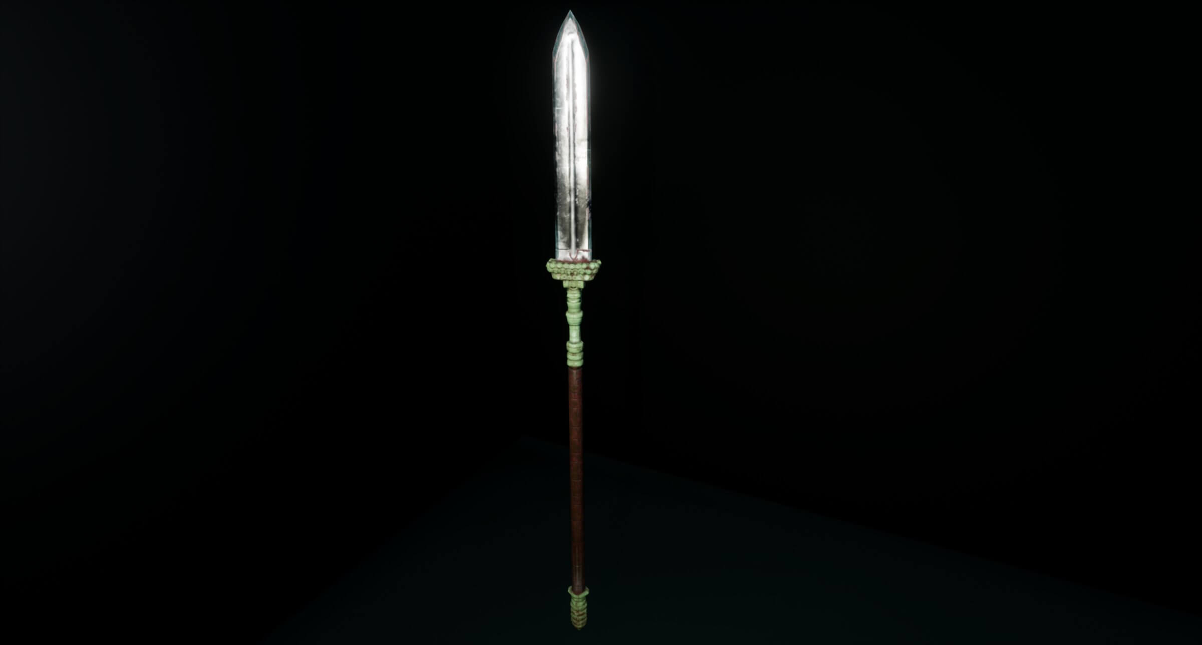 Fantasy Spear - 3D Model by Dpotatoes