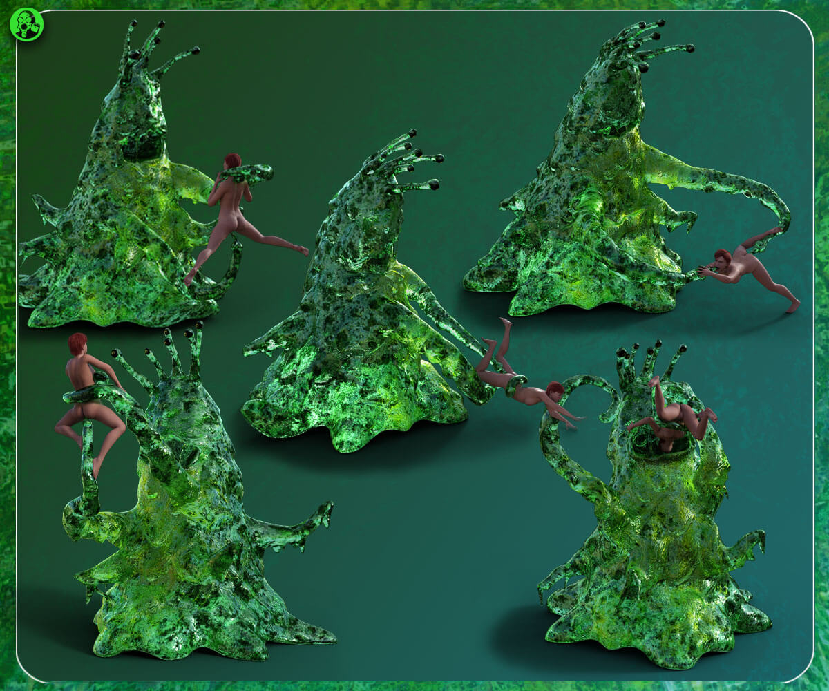 Dragihadzitosic-Goo Monster Add-On Free Daz Content by DragiHadzitosic