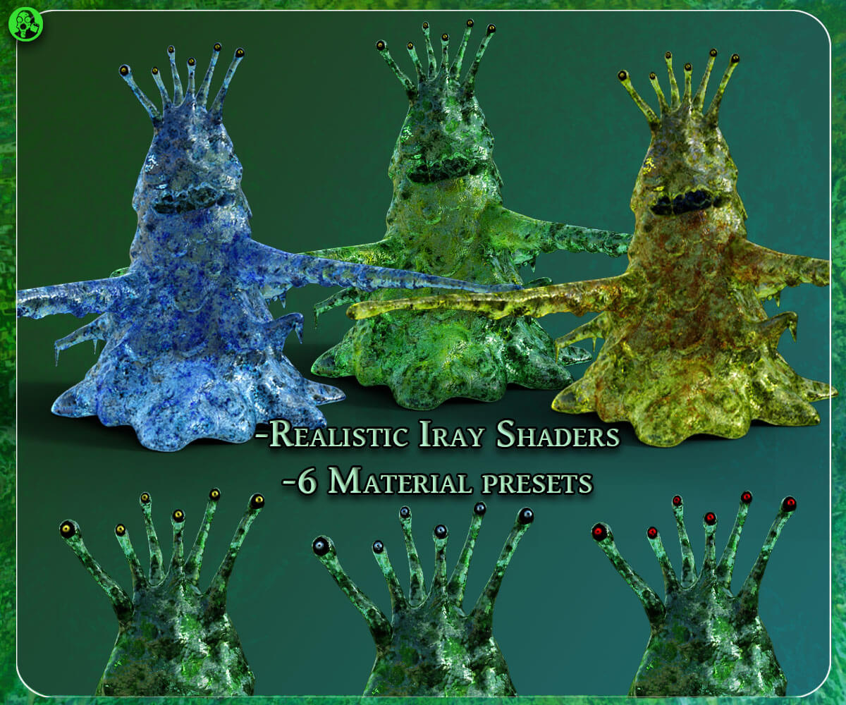 DragiHadzitosic-Goo Monster Daz Content by DragiHadzitosic