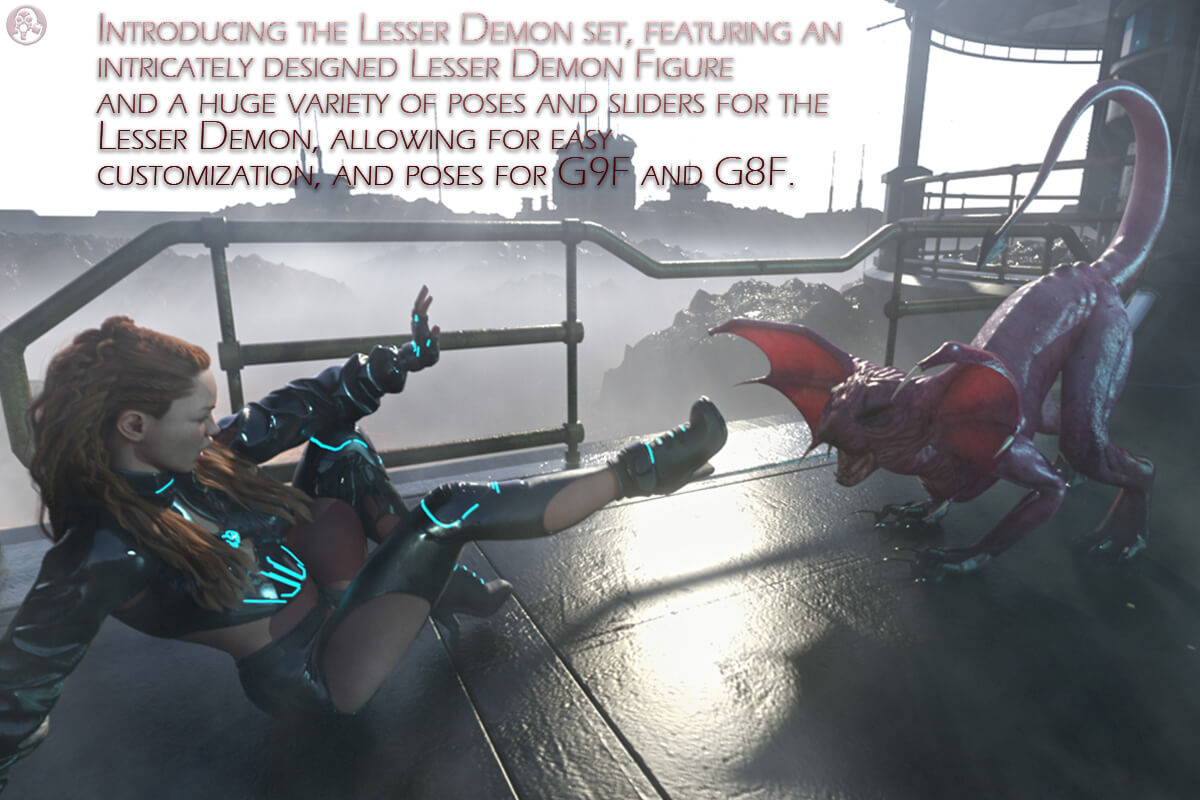 Lesser Demon - Daz Content by DragiHadzitosic