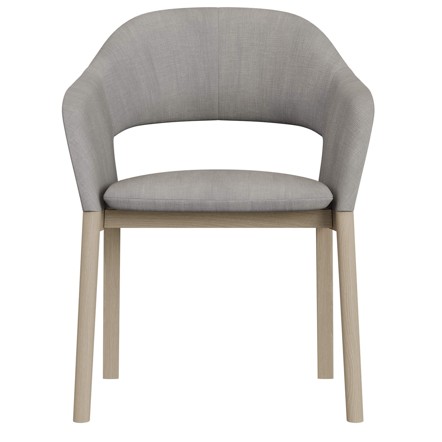 Brunner Invite Upholstered Wooden Chair - 3D Model by DragoDark