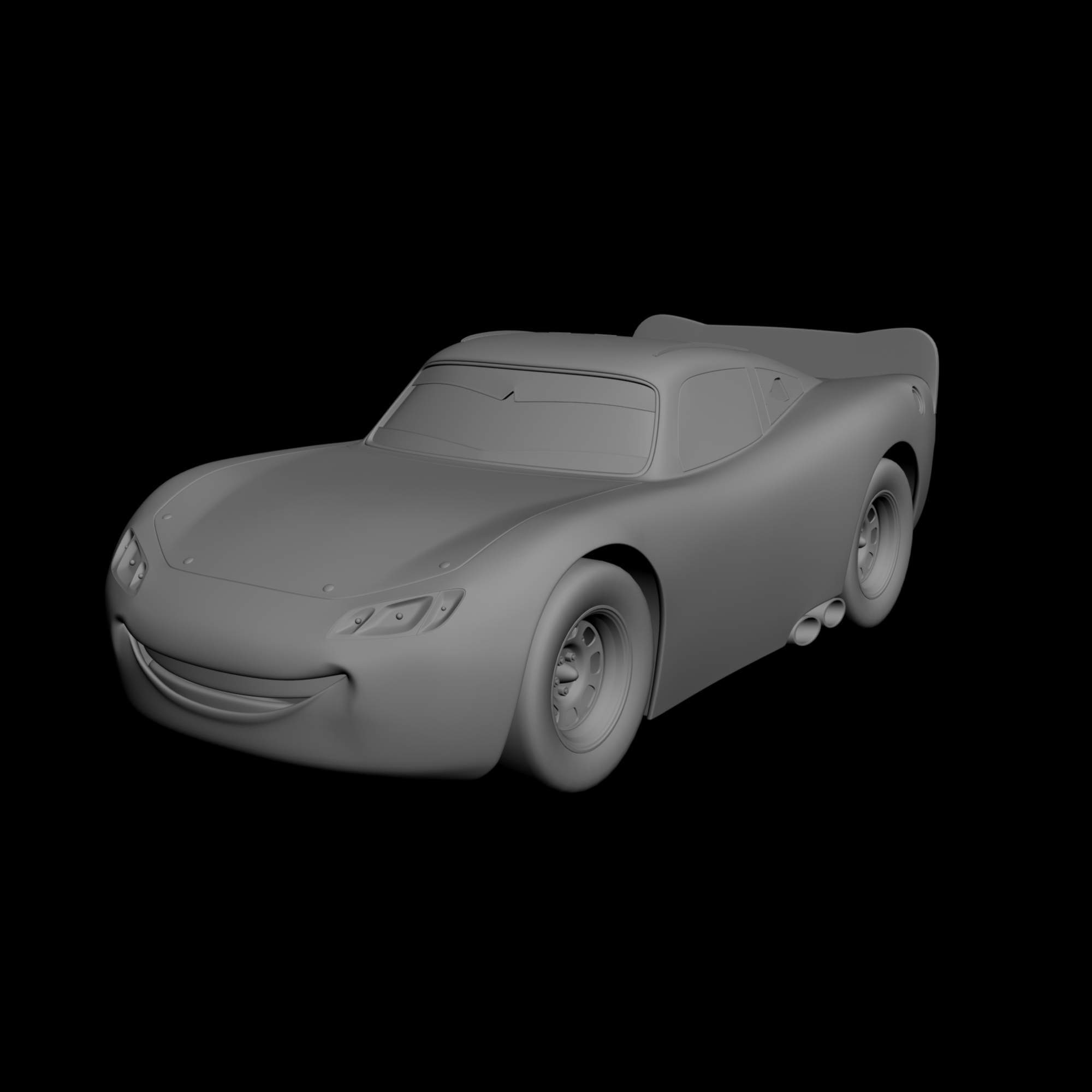 Lightning McQueen - 3D Model by DragoN777