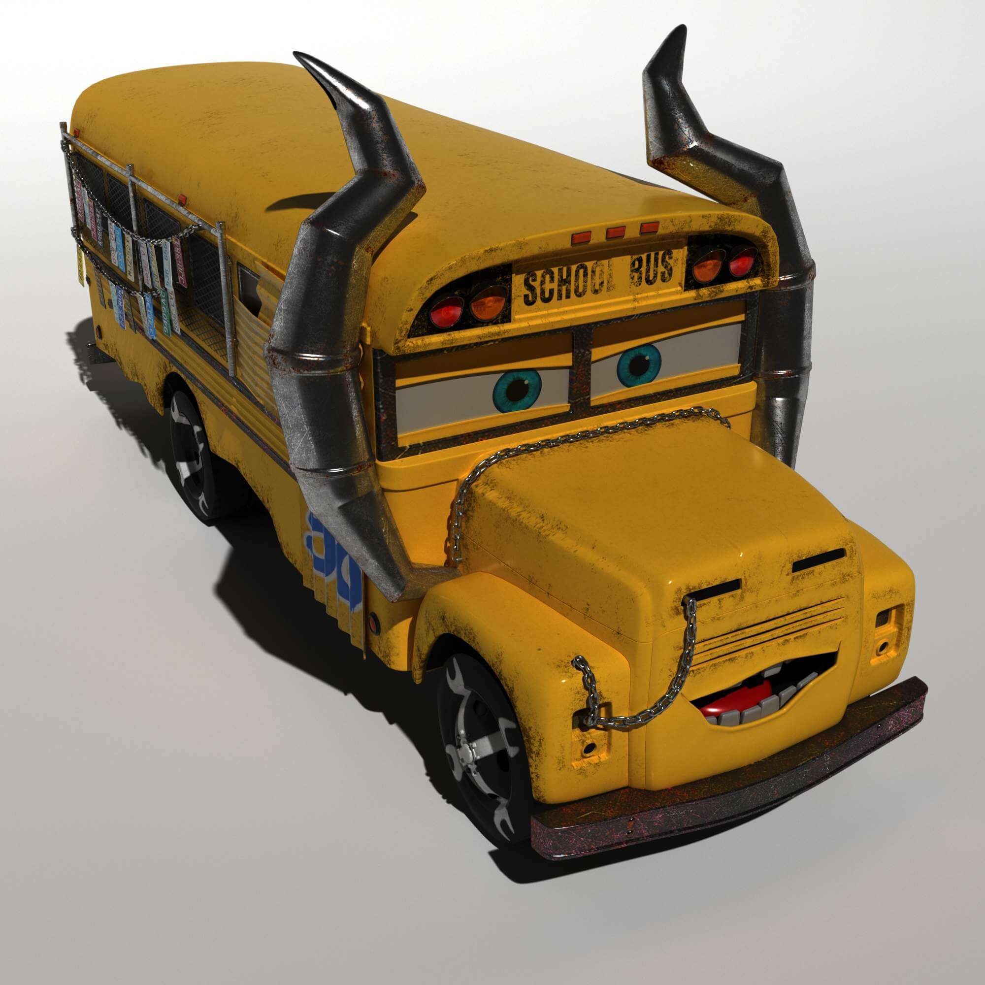 Miss Fritter - 3D Model by DragoN777