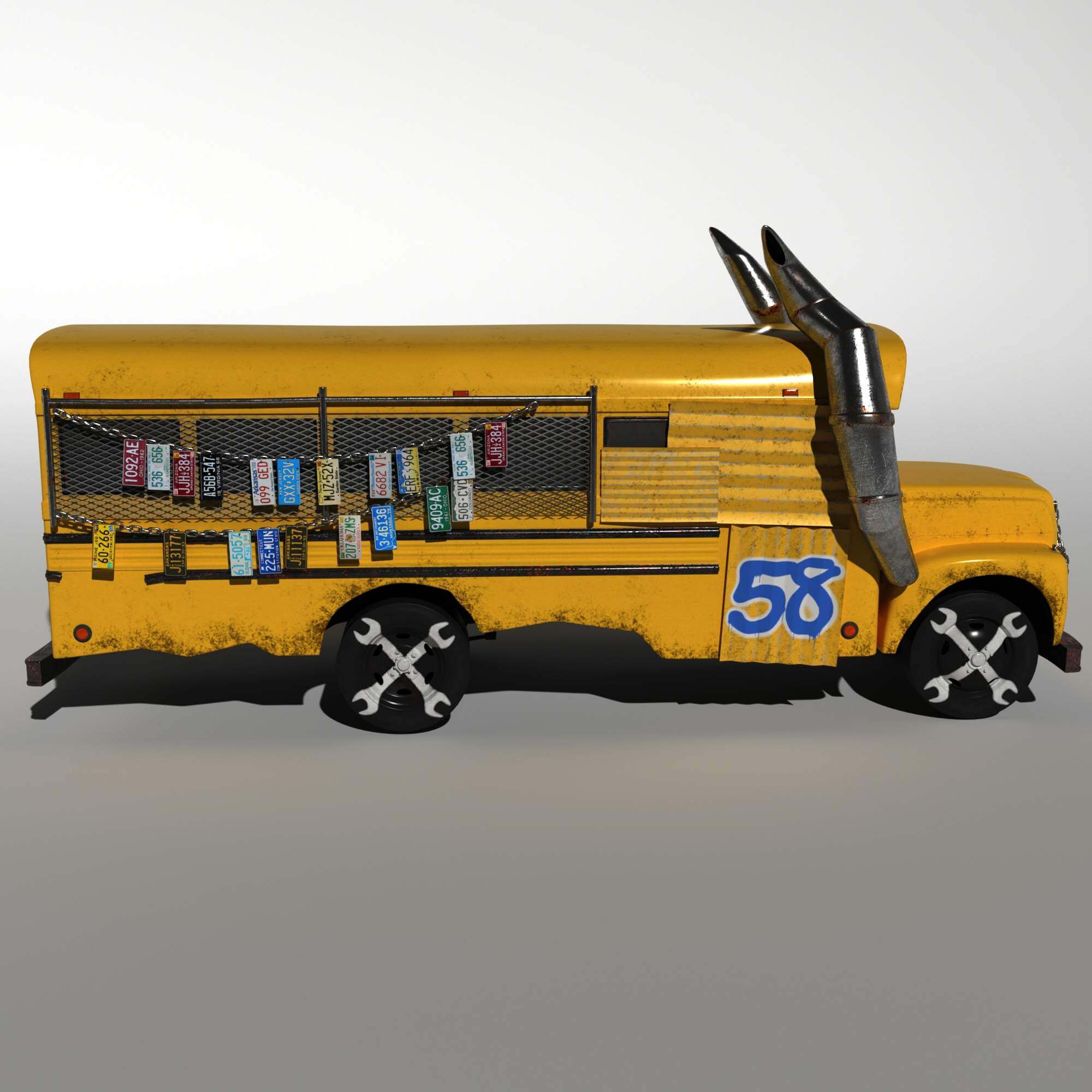 Miss Fritter - 3D Model by DragoN777