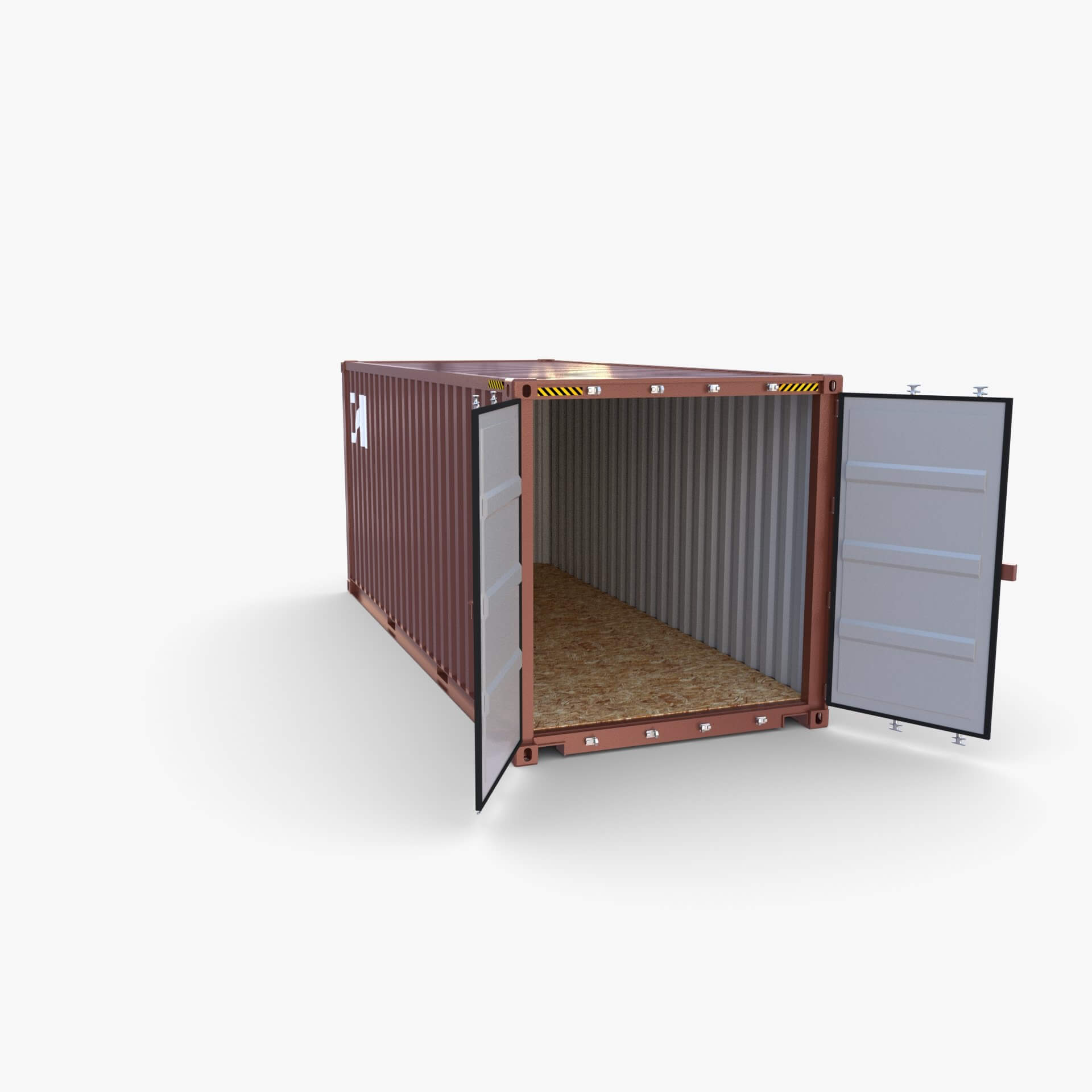 20ft Shipping Container CAI V1 - 3D Model by dragosburian