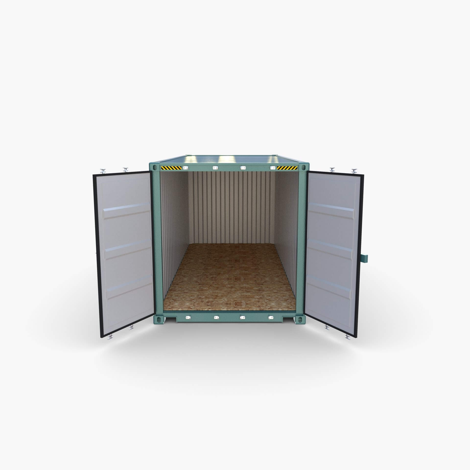 20ft Shipping Container CAI V3 - 3D Model by dragosburian
