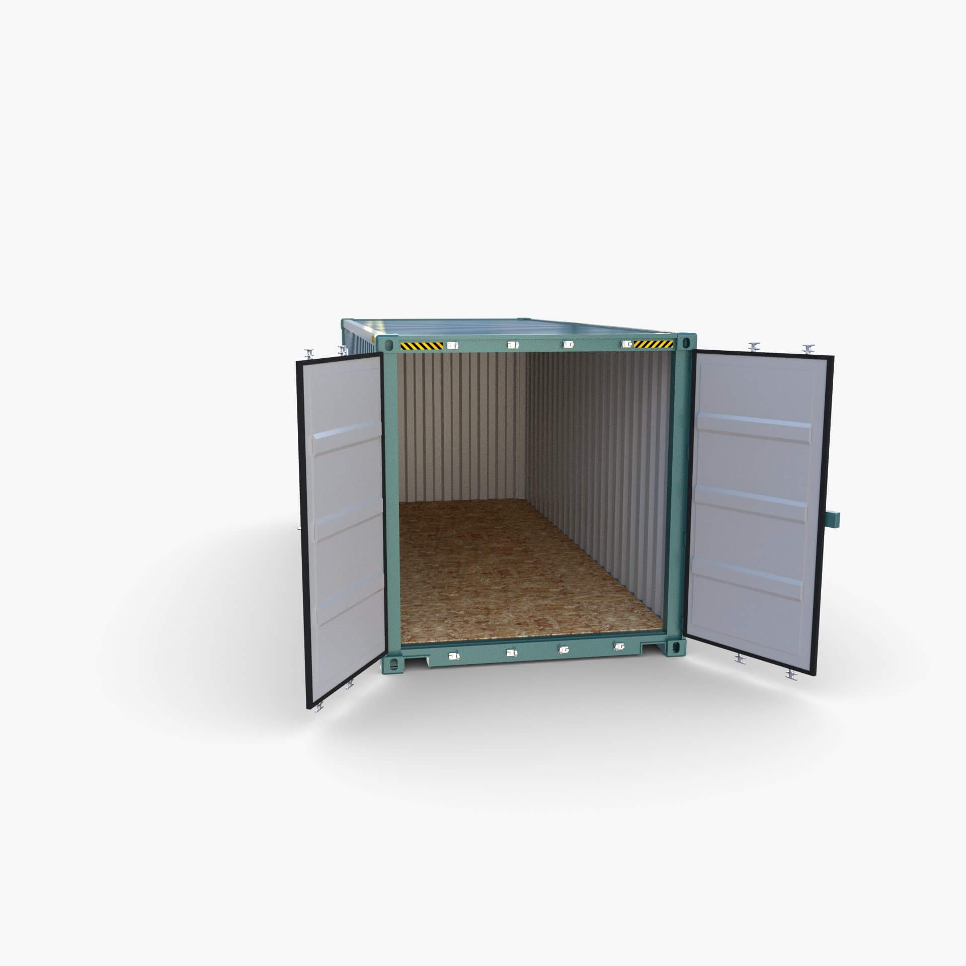 20ft Shipping Container CAI V3 - 3D Model by dragosburian