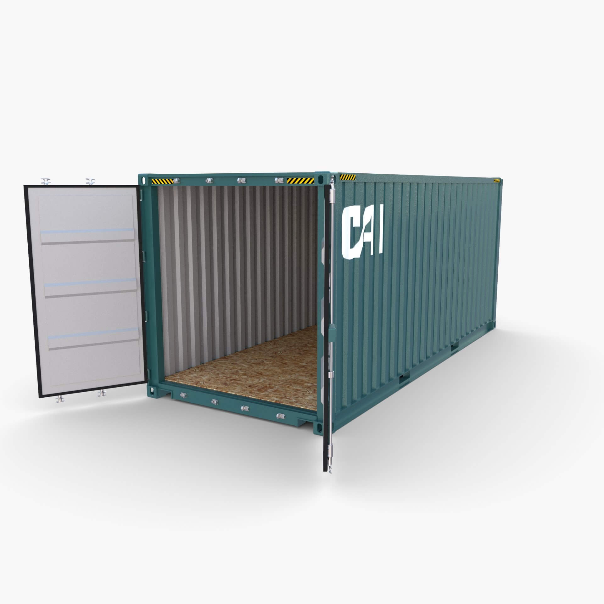 20ft Shipping Container CAI V3 - 3D Model by dragosburian