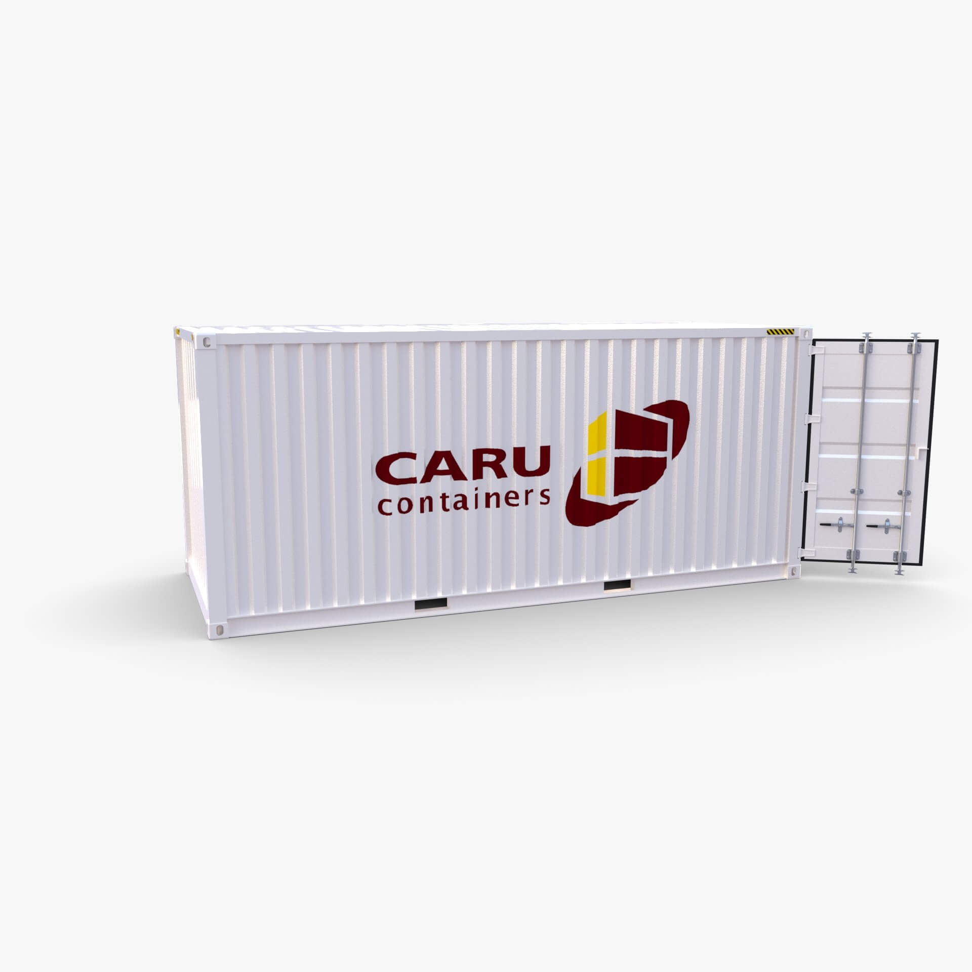 20ft Shipping Container Caru V1 - 3D Model by dragosburian