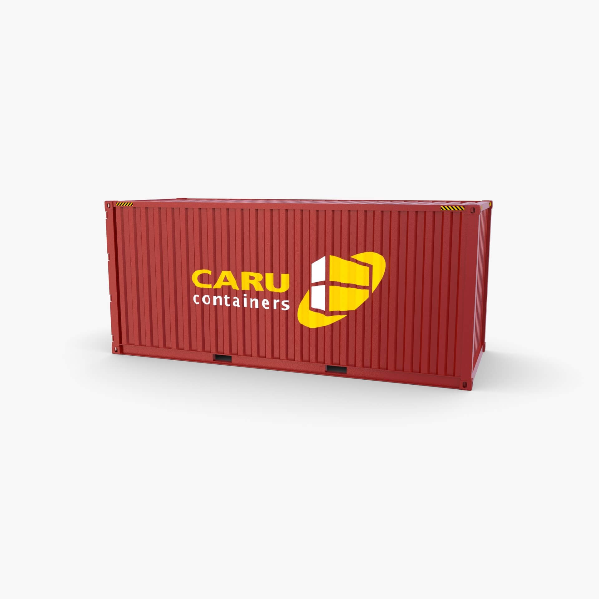 20ft Shipping Container Caru V2 - 3D Model by dragosburian