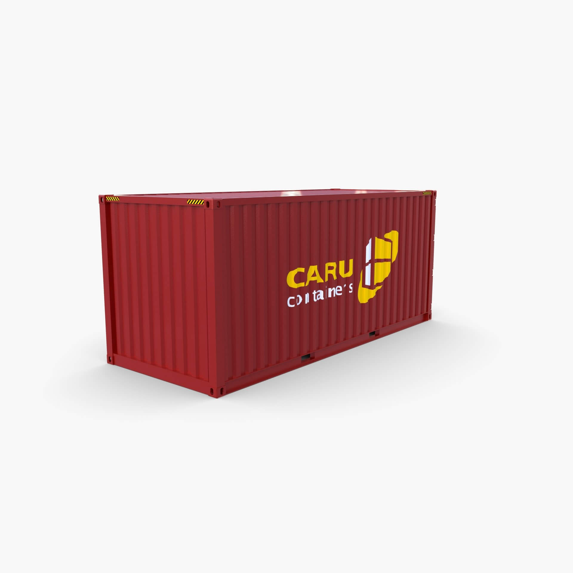 20ft Shipping Container Caru V2 - 3D Model by dragosburian