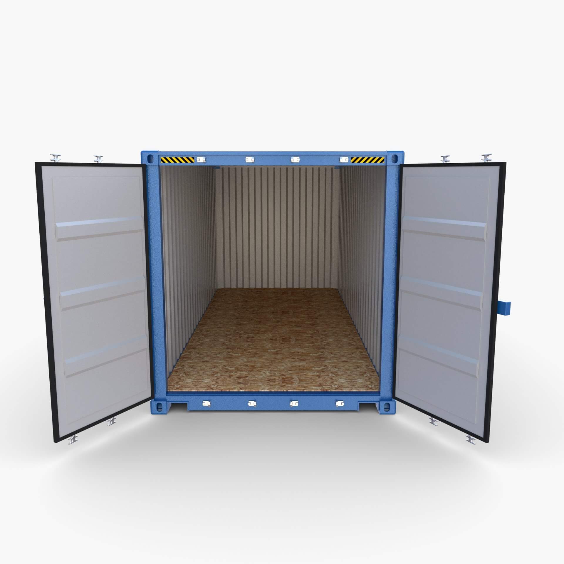 20ft Shipping Container Cosco Shipping V1 - 3D Model by dragosburian
