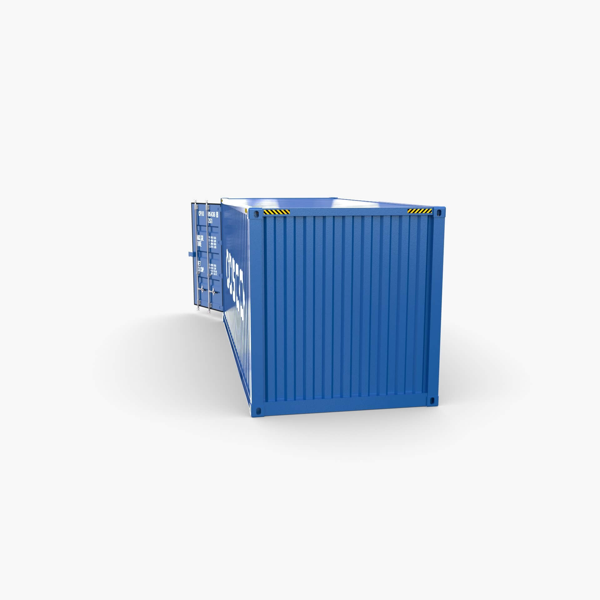 20ft Shipping Container Cosco V1 - 3D Model by dragosburian