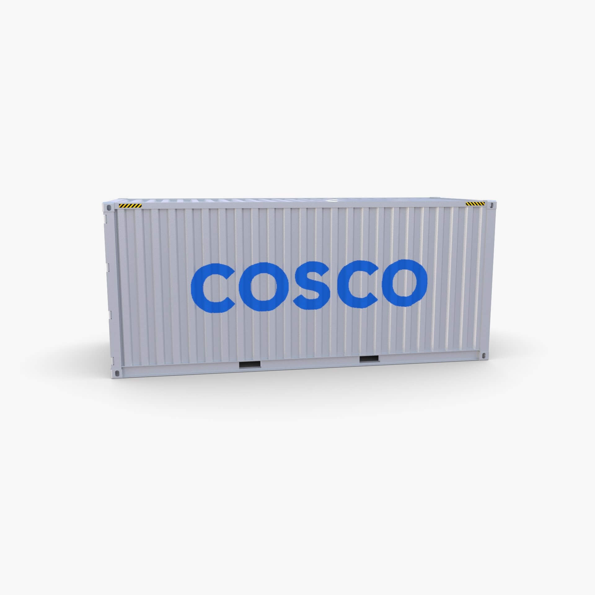 20ft Shipping Container Cosco V2 - 3D Model by dragosburian