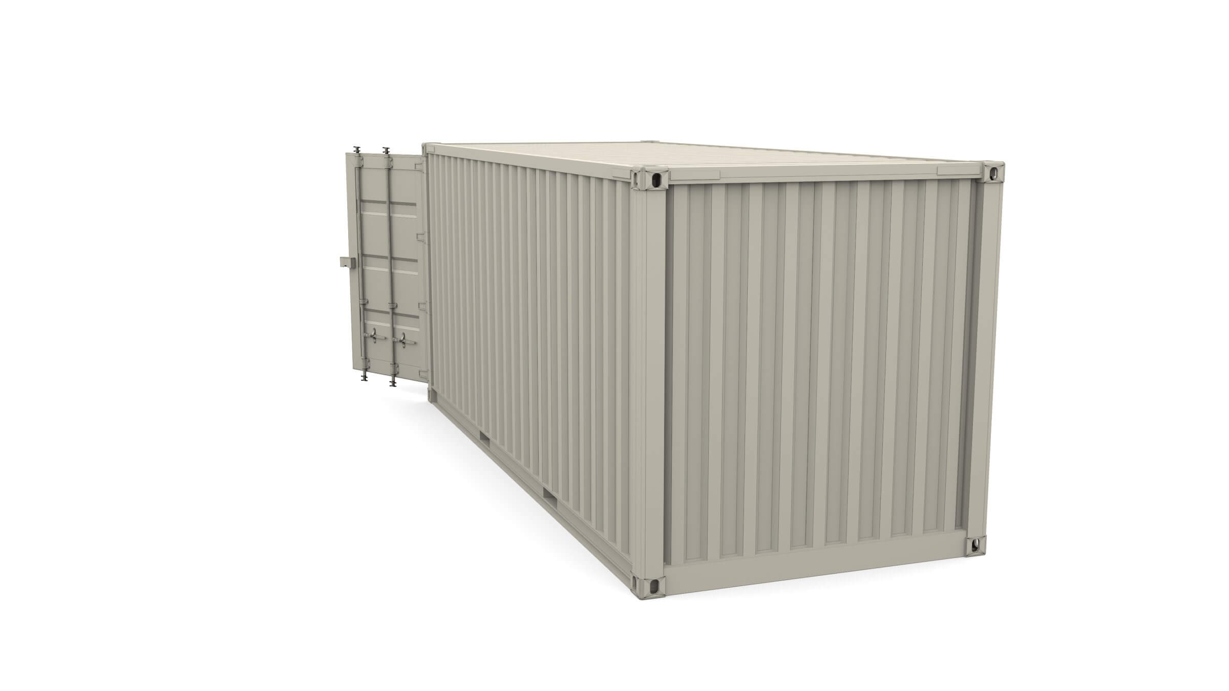 20ft Shipping Container DB Schenker - 3D Model by dragosburian