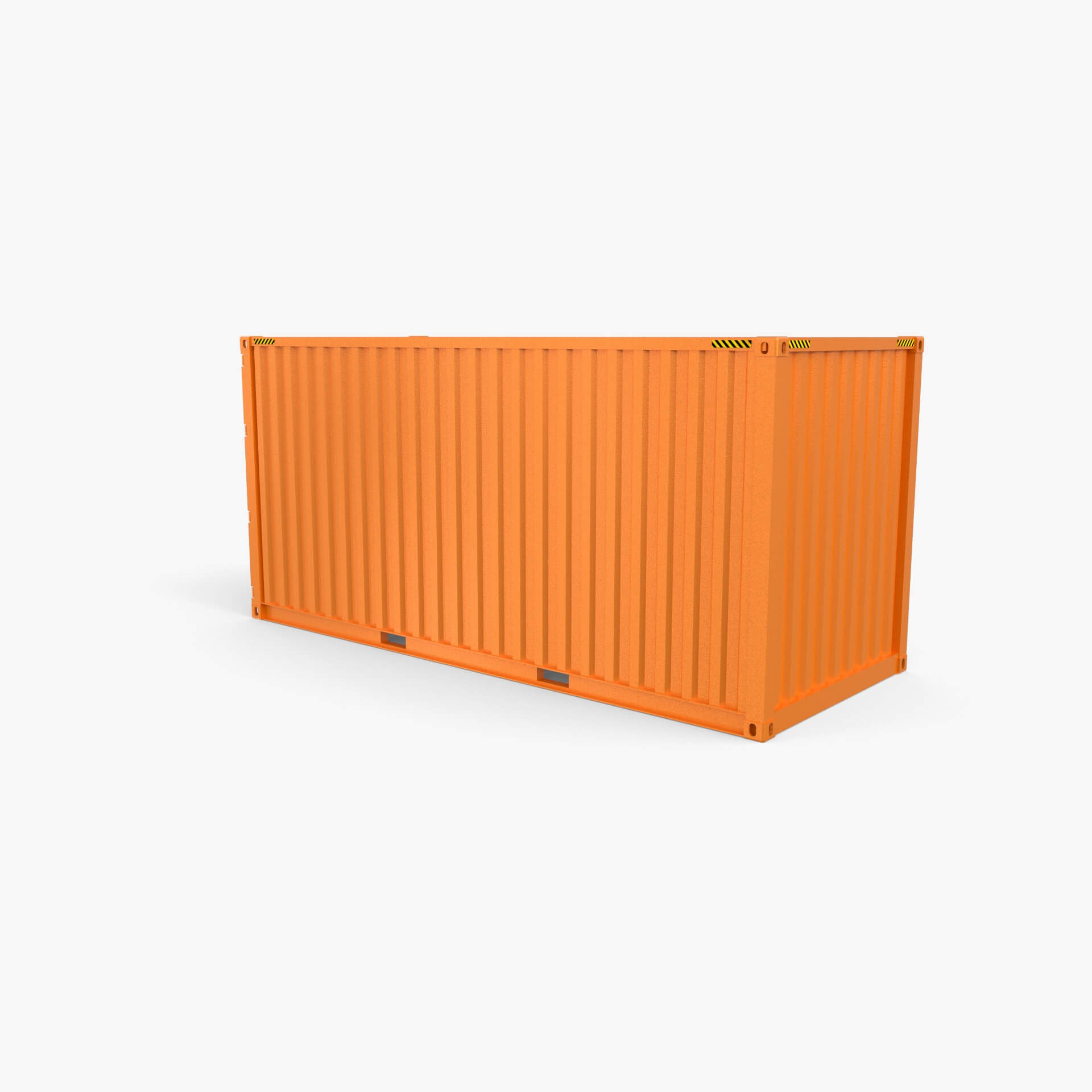 20ft Shipping Container High Cube - 3D Model by dragosburian