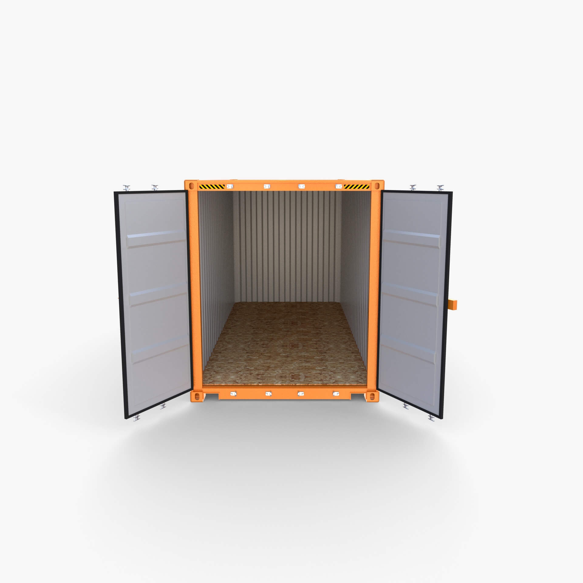 20ft Shipping Container High Cube - 3D Model by dragosburian