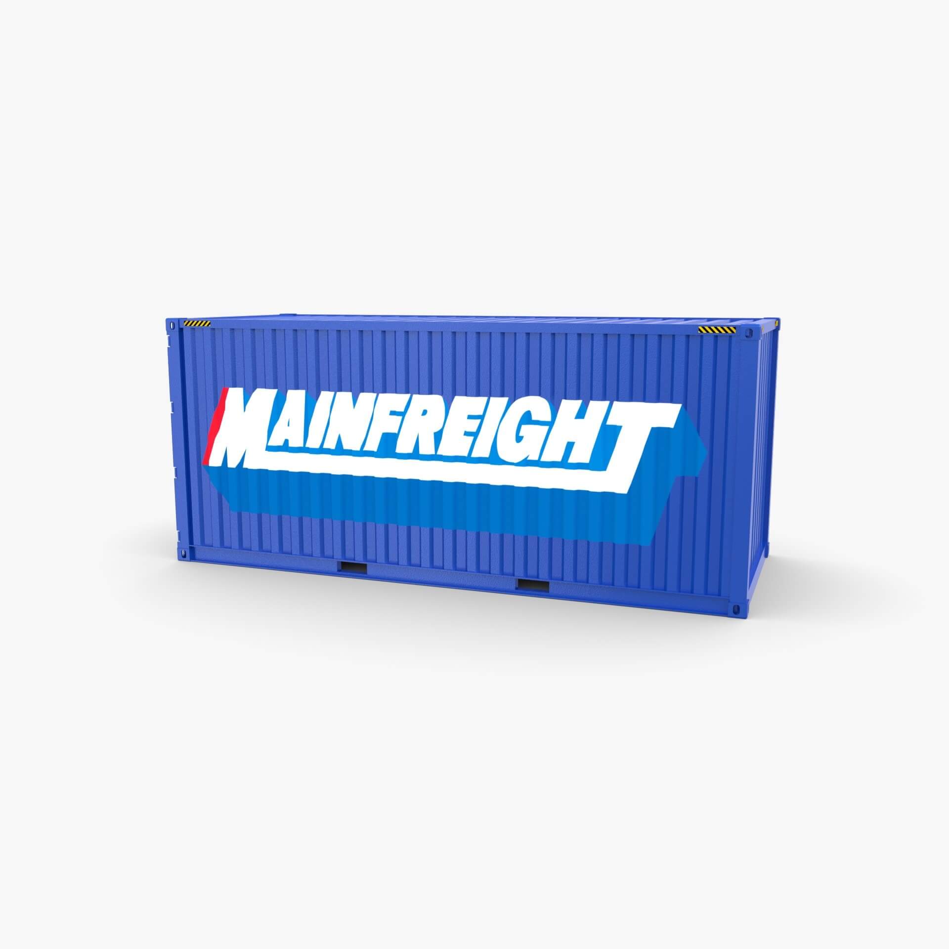 20ft Shipping Container Mainfreight - 3D Model by dragosburian