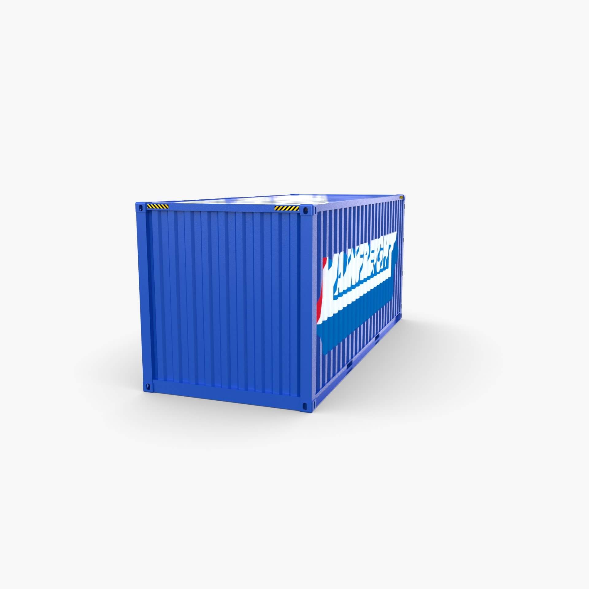 20ft Shipping Container Mainfreight - 3D Model by dragosburian