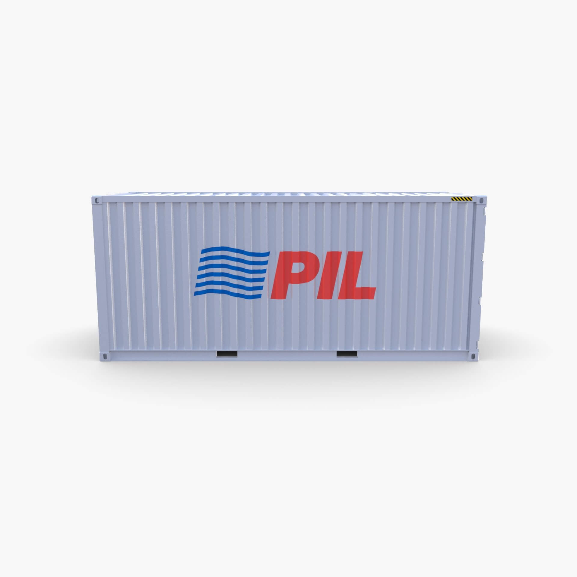 20ft Shipping Container PIL - 3D Model by dragosburian