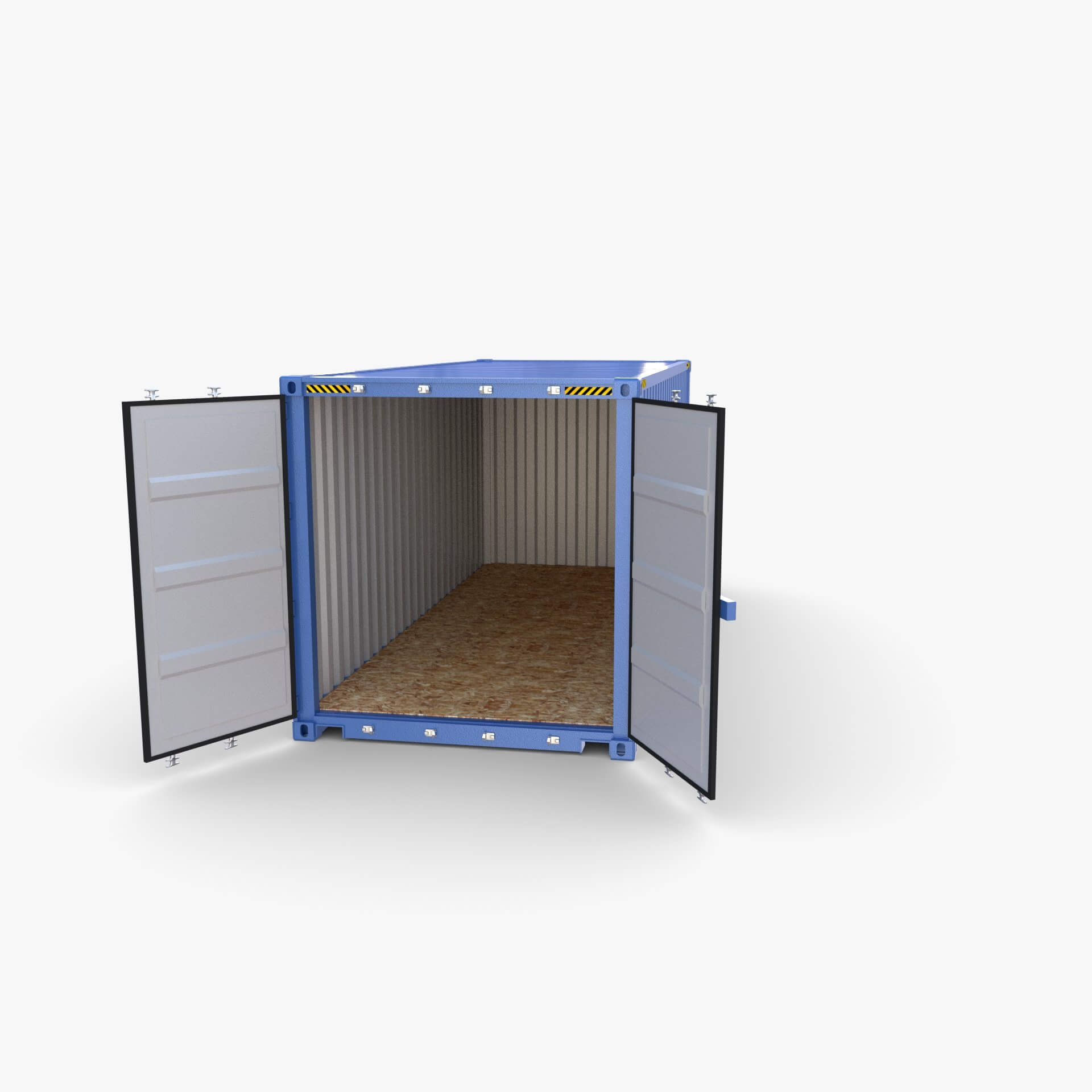 20ft Shipping Container PO V1 - 3D Model by dragosburian