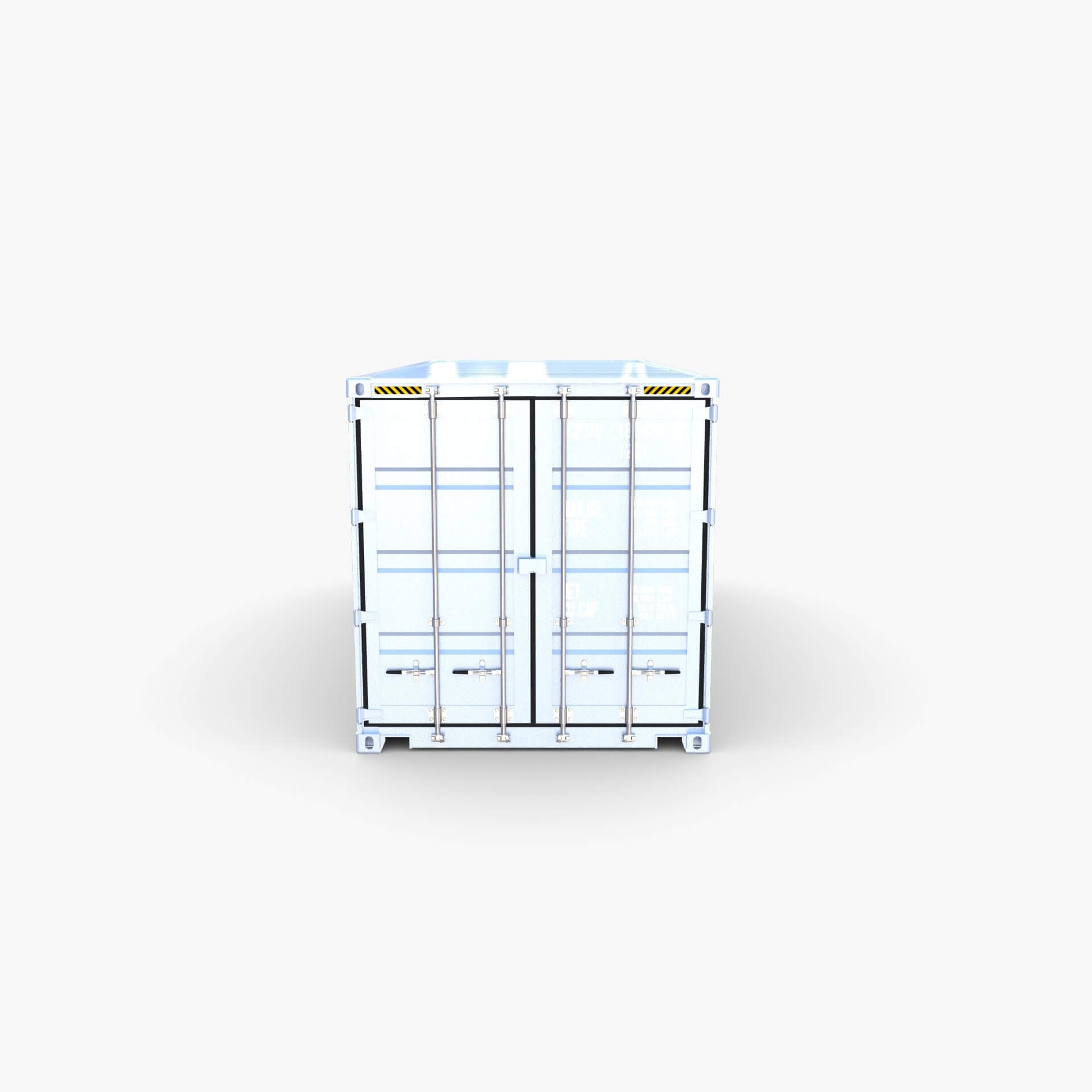 20ft Shipping Container Qube V2 - 3D Model by dragosburian