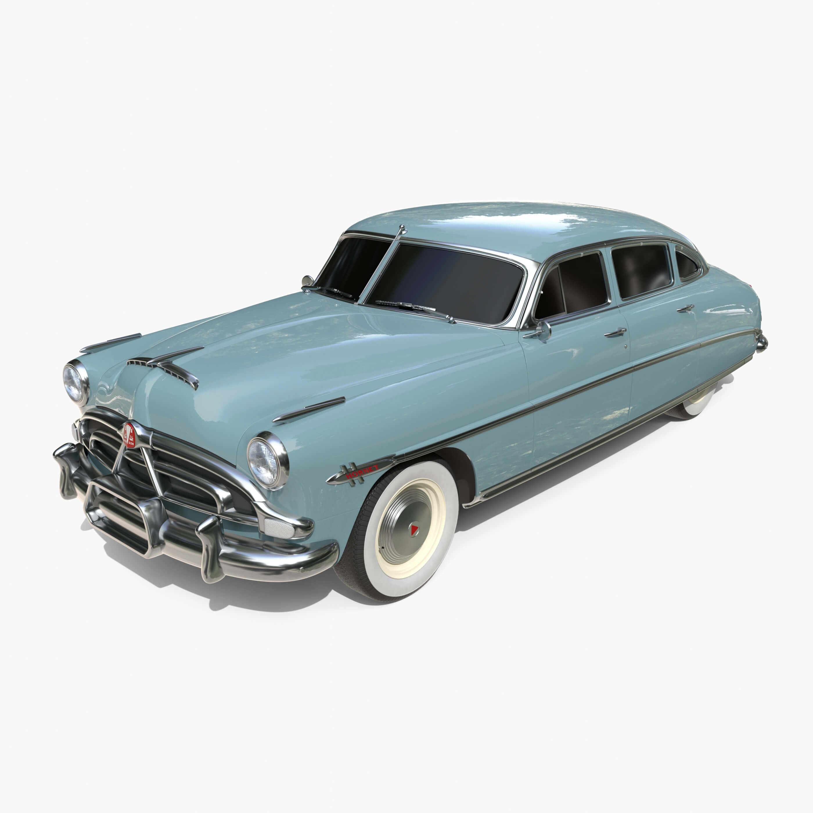 4 Door Hudson Hornet V3 - 3D Model by dragosburian
