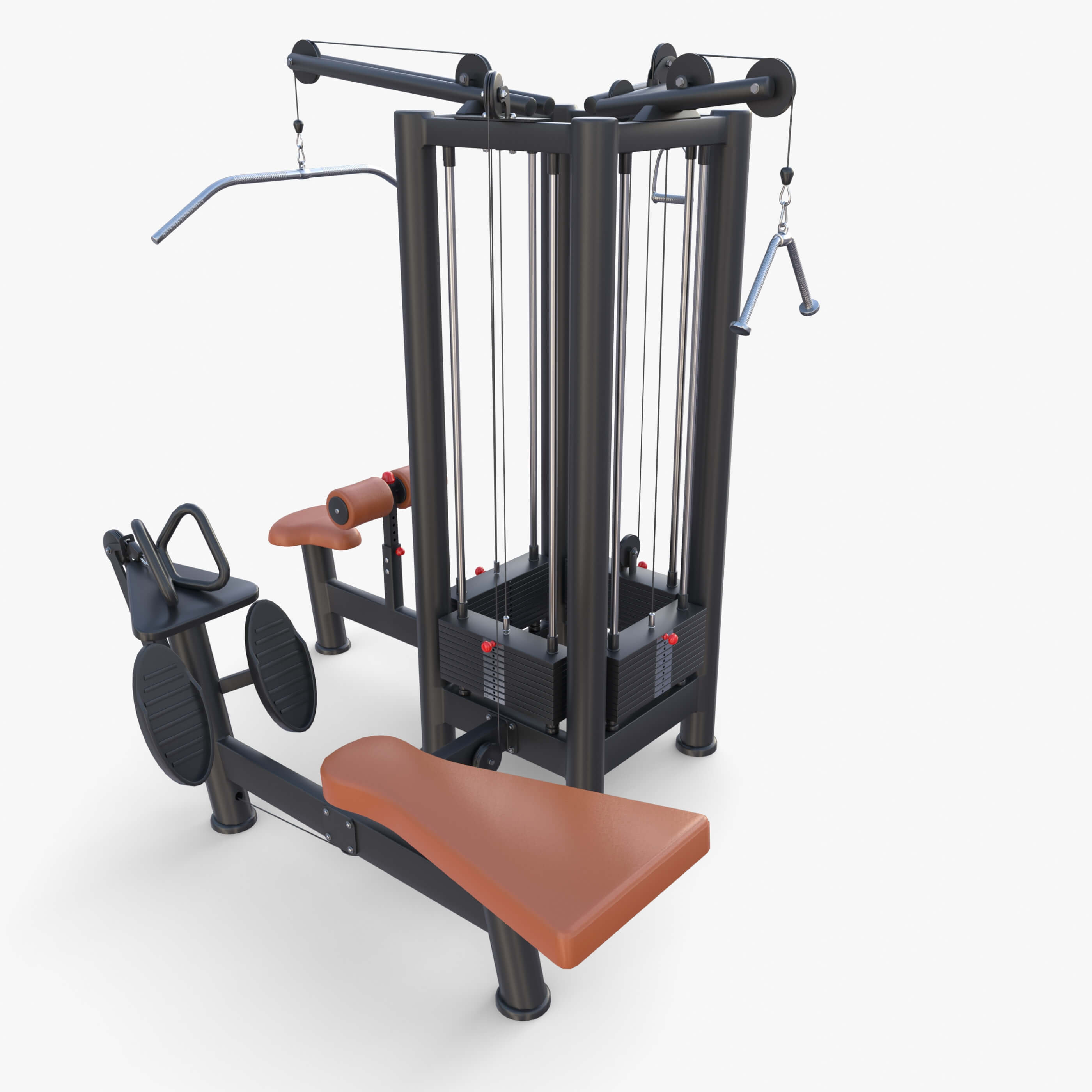 4 Multi Station Jungle Machine V1 - 3D Model by dragosburian
