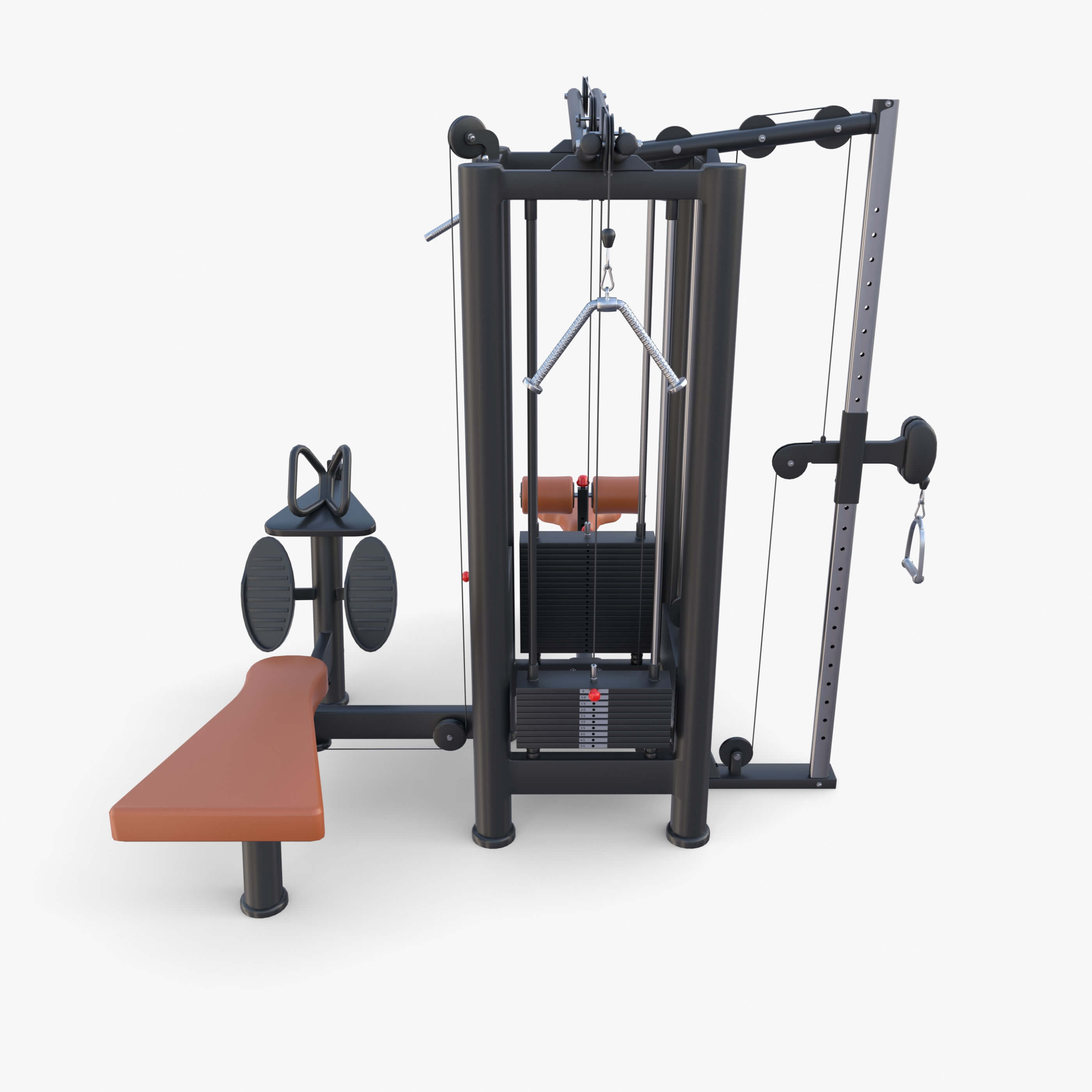 4 Multi Station Jungle Machine V2 - 3D Model by dragosburian