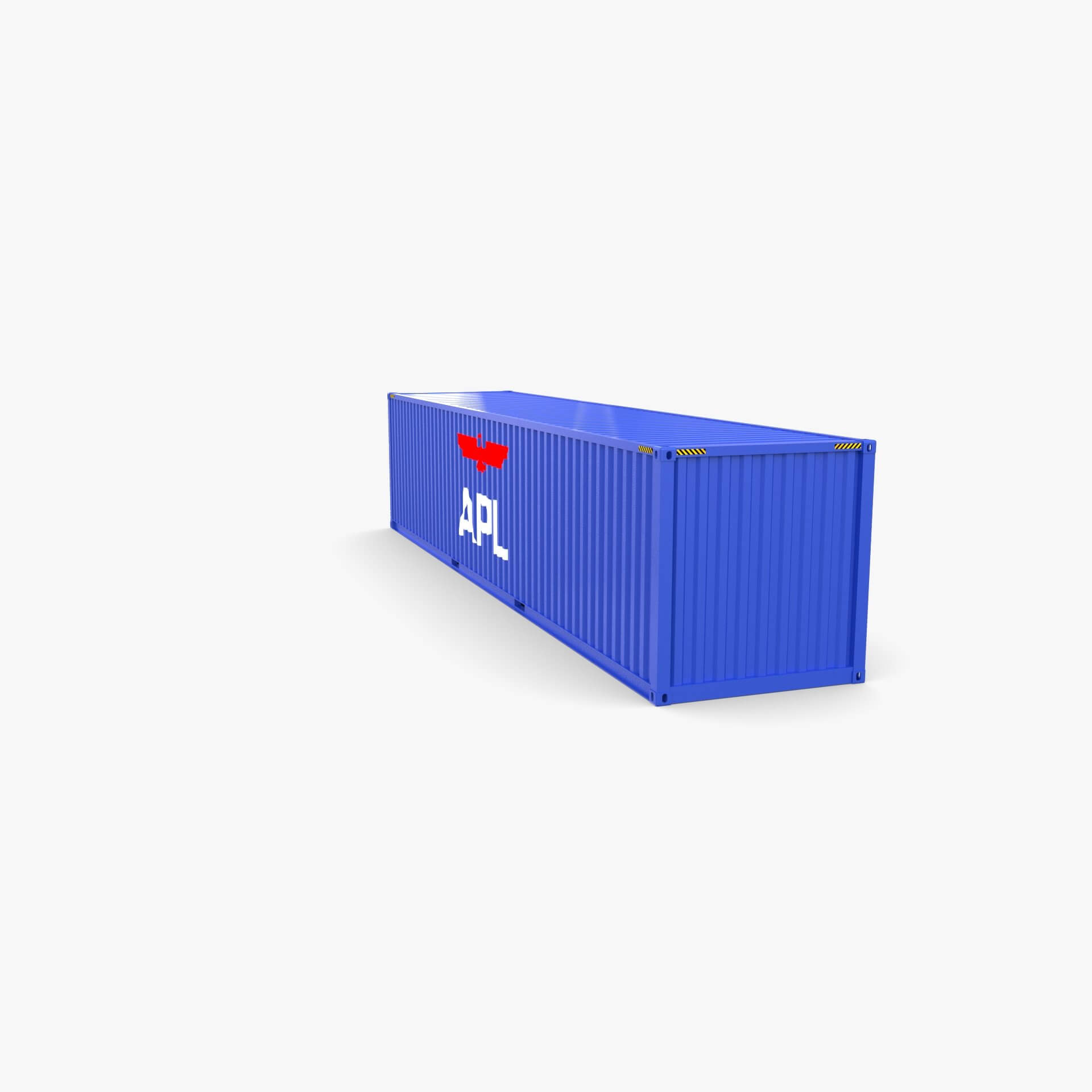 40ft Shipping Container APL - 3D Model by dragosburian