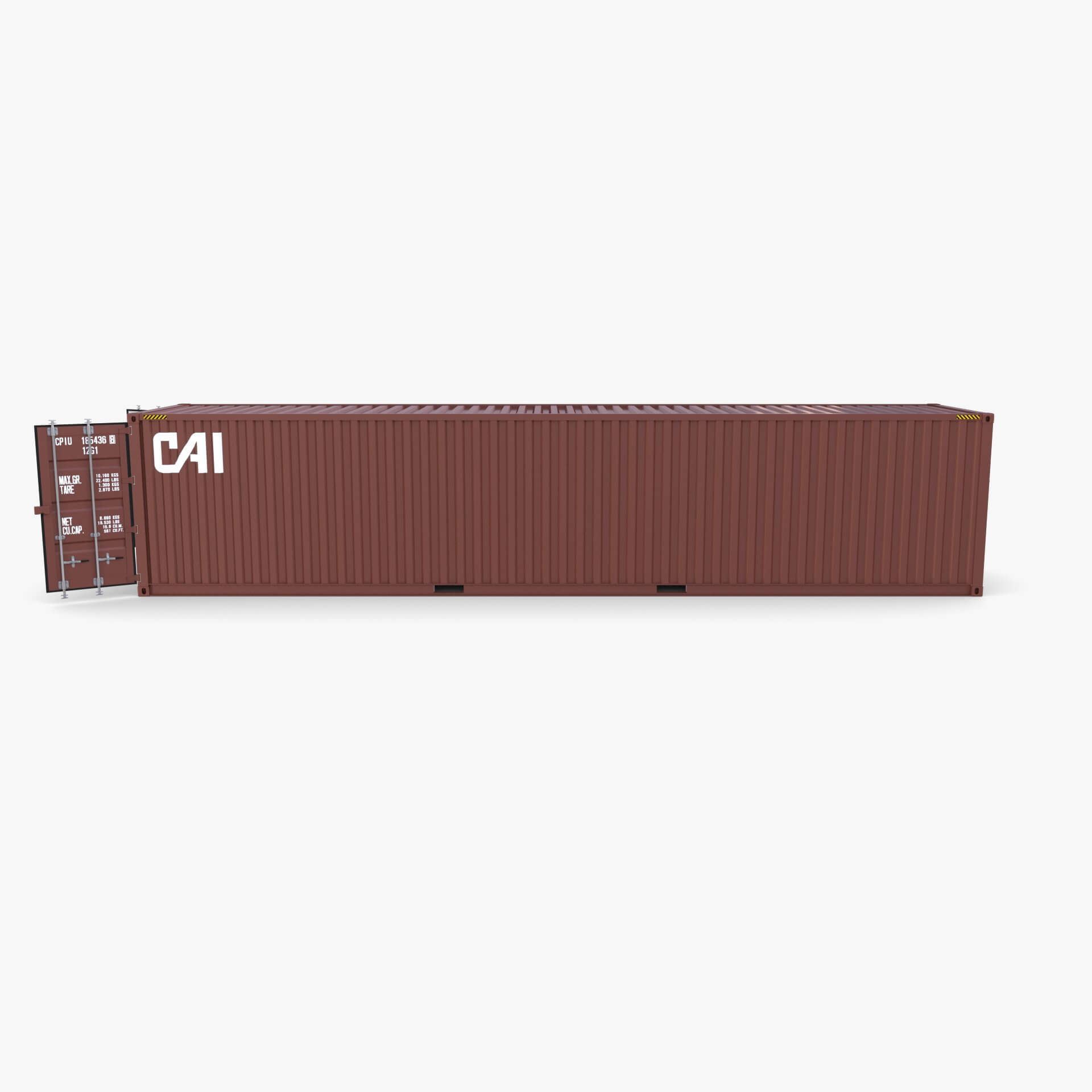 40ft Shipping Container CAI V1 - 3D Model by dragosburian