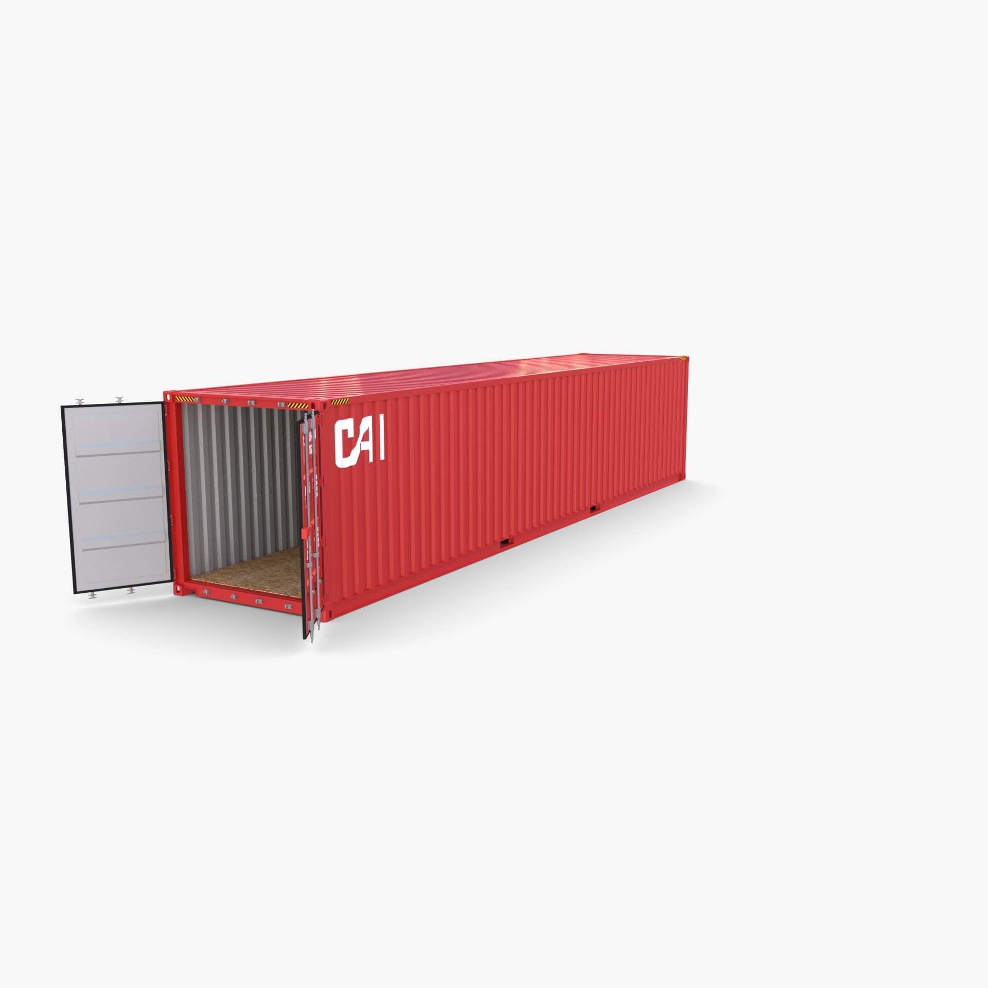 40ft Shipping Container CAI V2 - 3D Model by dragosburian