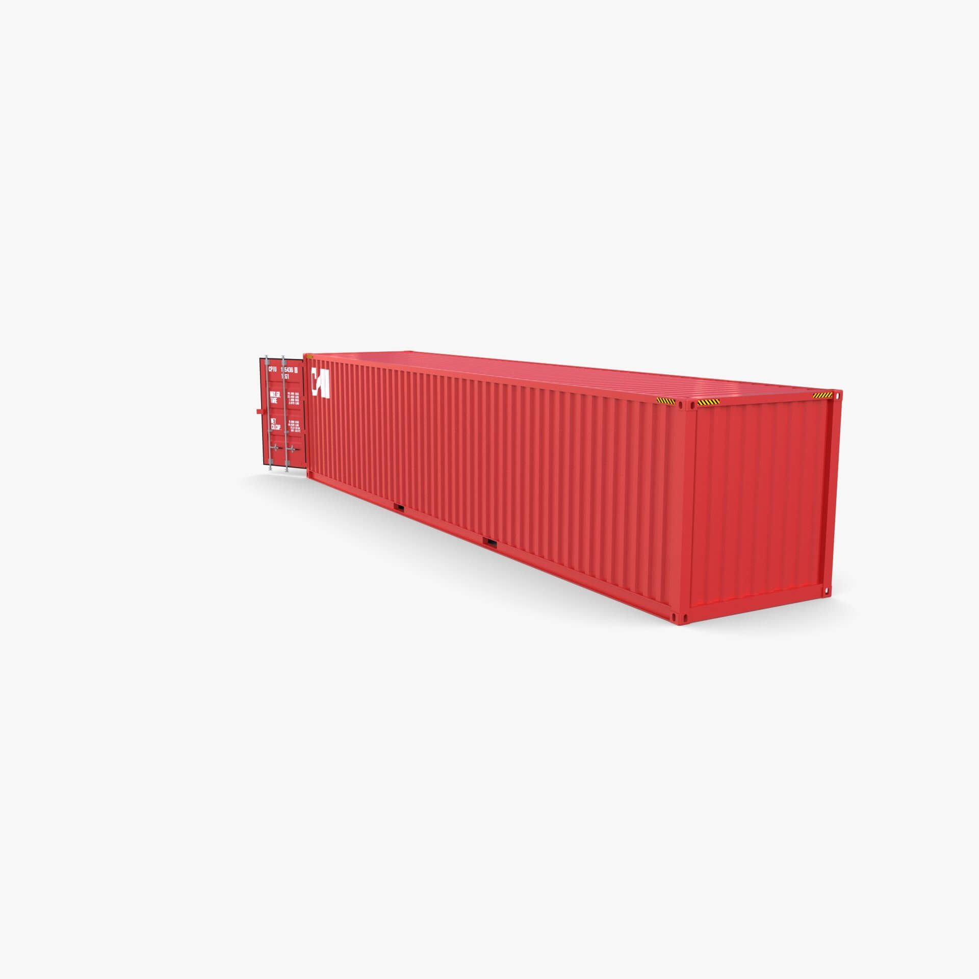 40ft Shipping Container CAI V2 - 3D Model by dragosburian