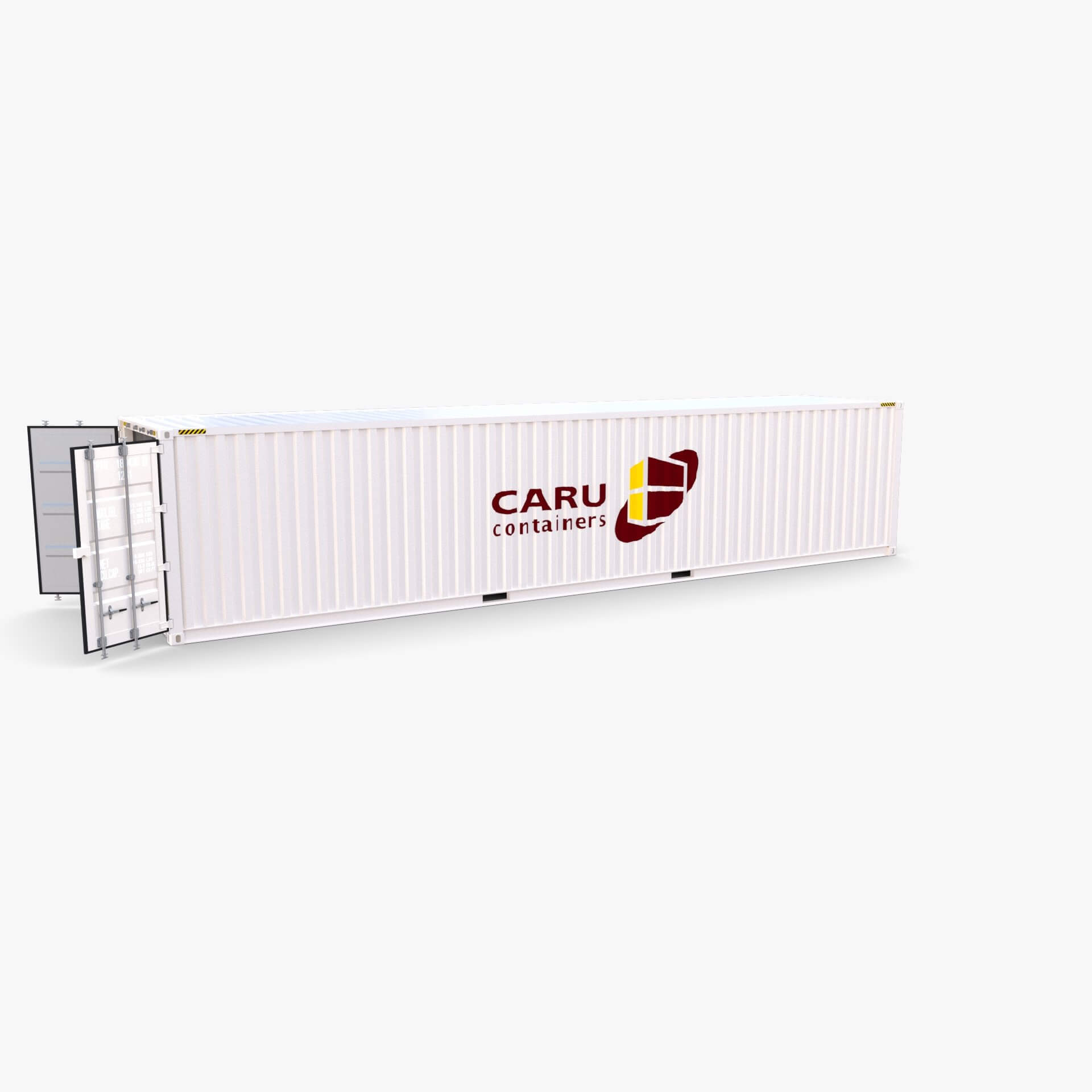40ft Shipping Container Caru V1 - 3D Model by dragosburian