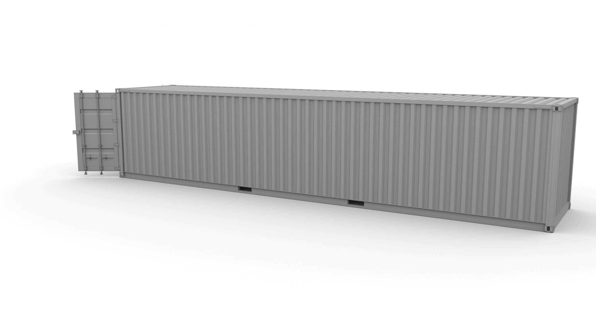 40ft Shipping Container Containerships V2 - 3D Model by dragosburian