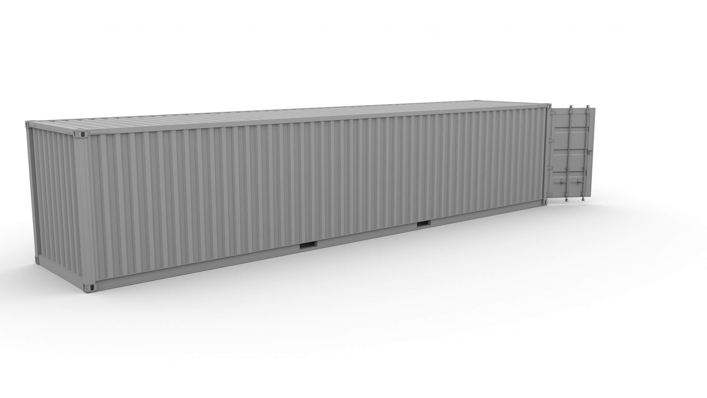 40ft Shipping Container Containerships - 3D Model by dragosburian