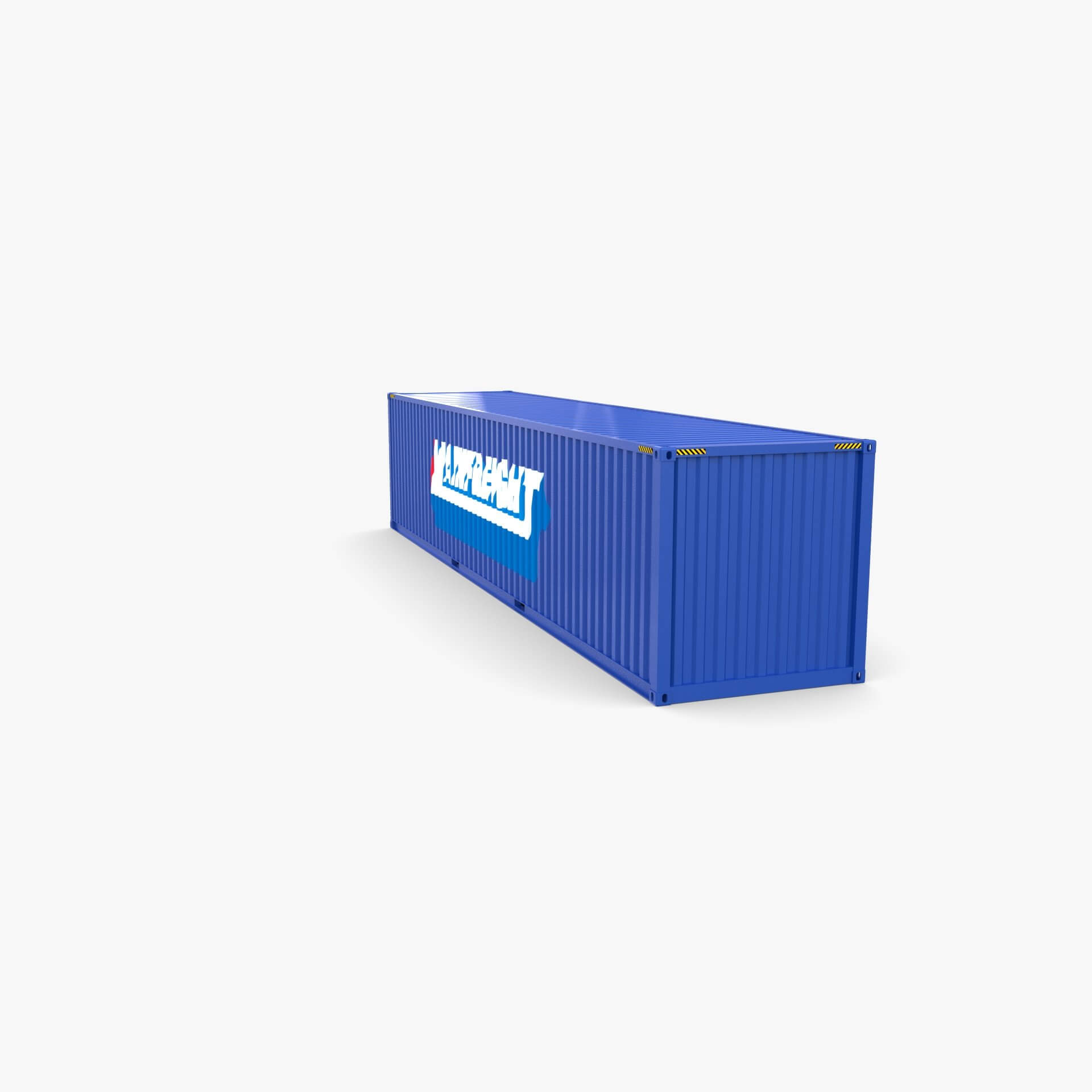 40ft Shipping Container Mainfreight - 3D Model by dragosburian