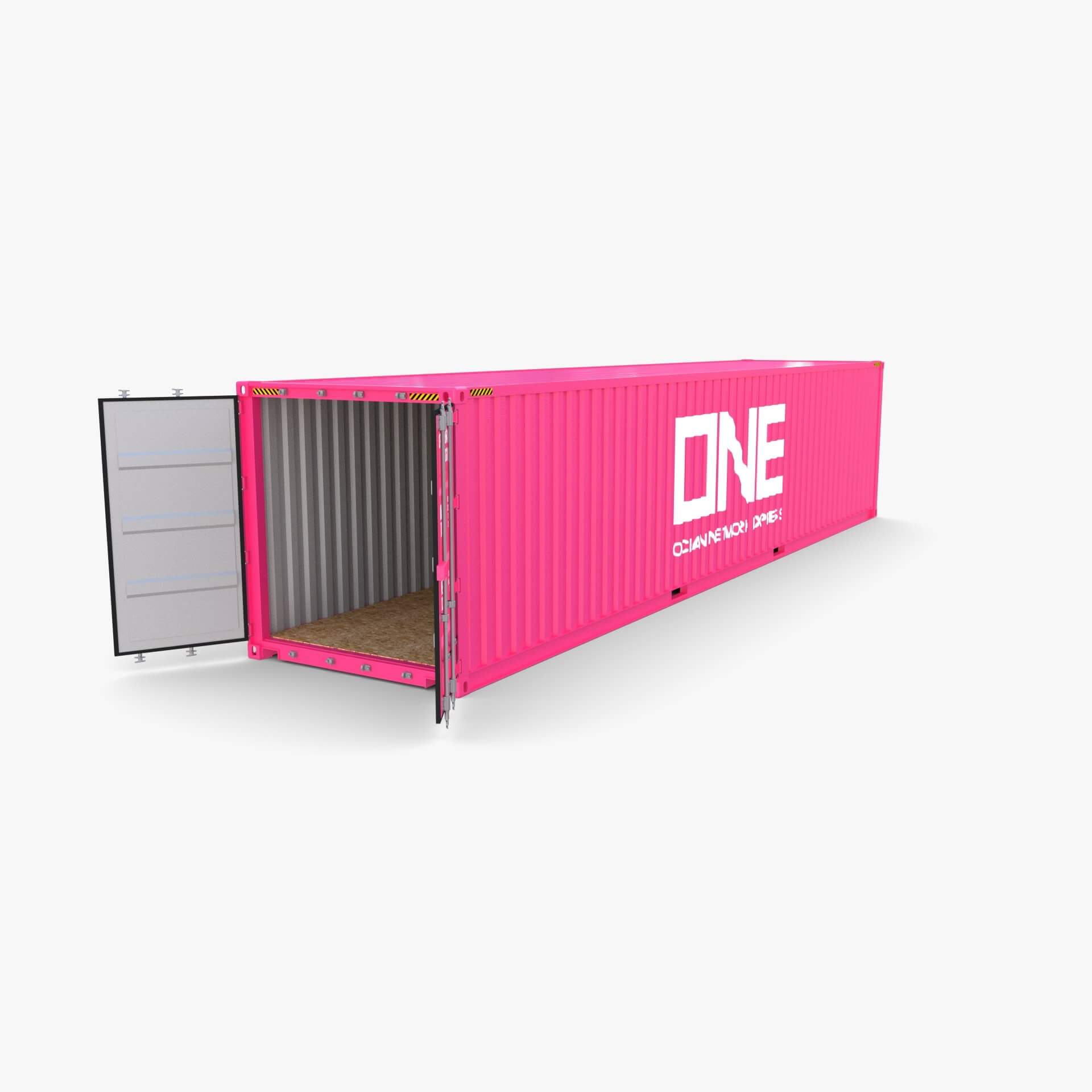 40ft Shipping Container ONE - 3D Model by dragosburian