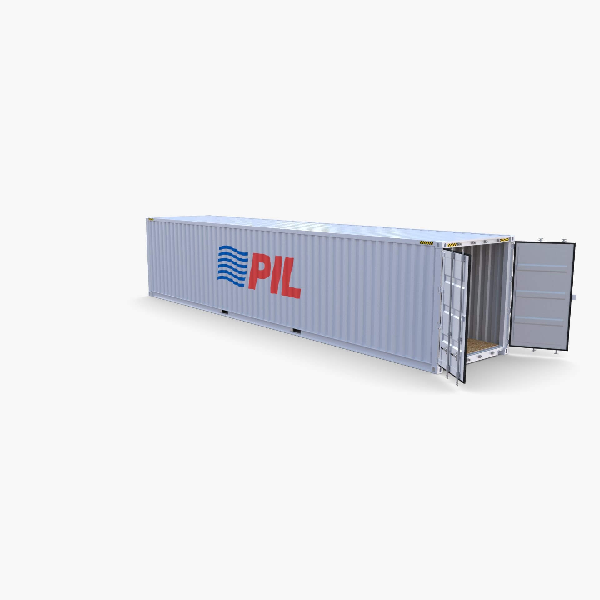 40ft Shipping Container PIL - 3D Model by dragosburian