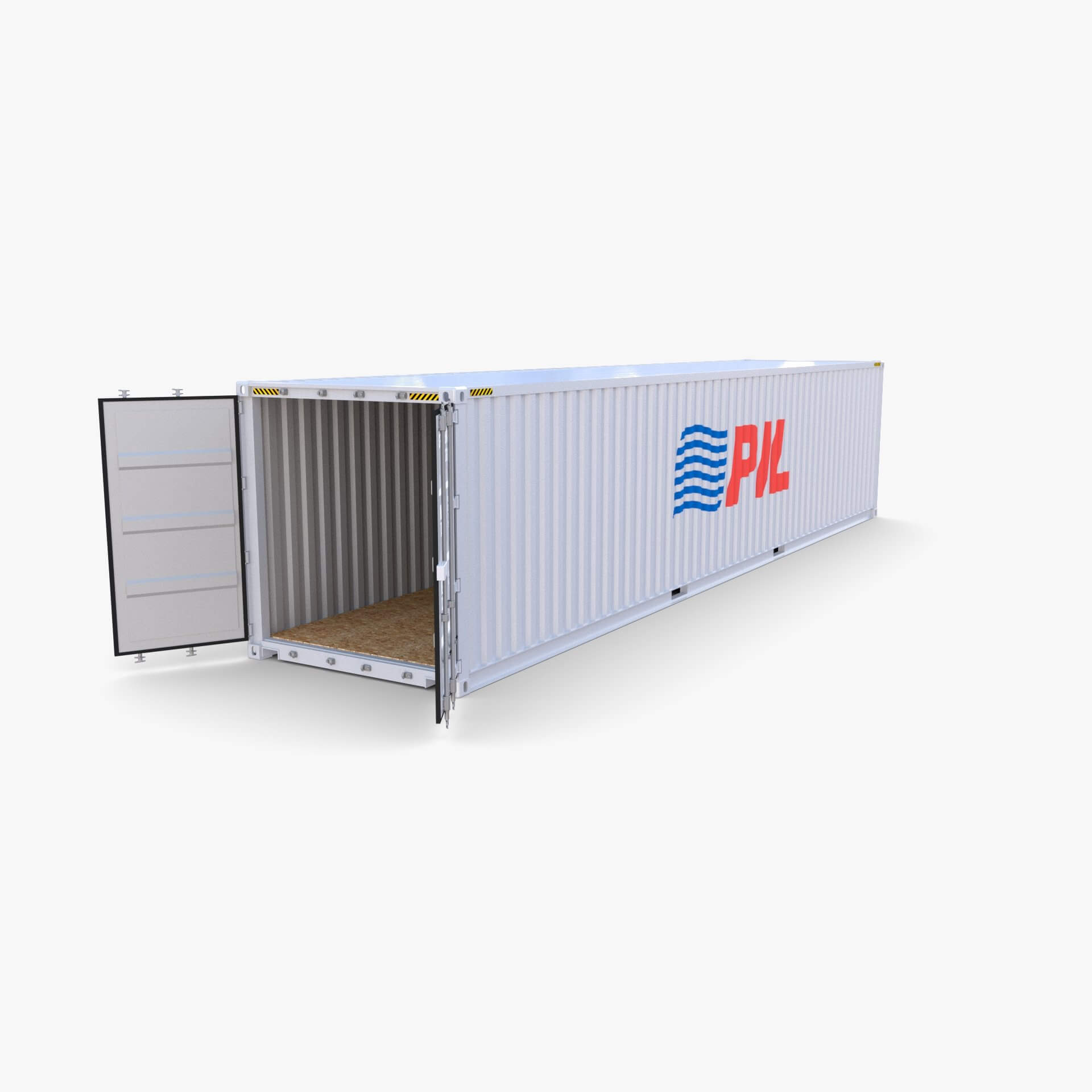 40ft Shipping Container PIL - 3D Model by dragosburian