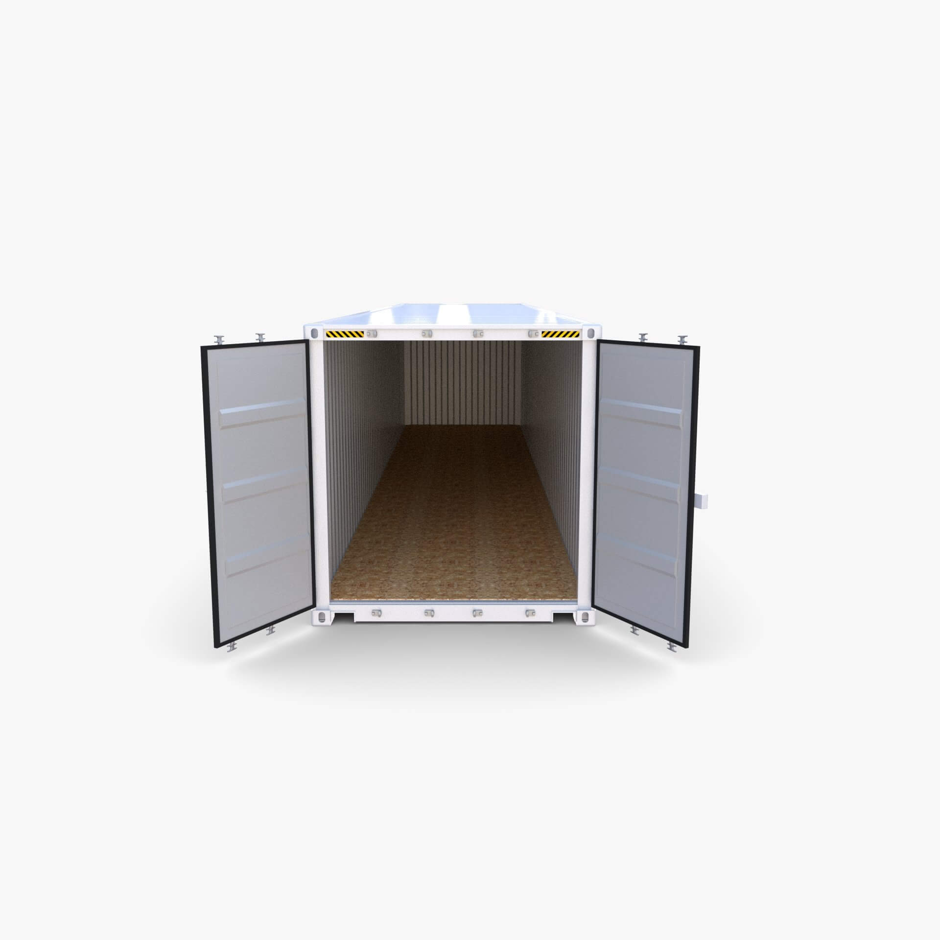 40ft Shipping Container Tex V2 - 3D Model by dragosburian