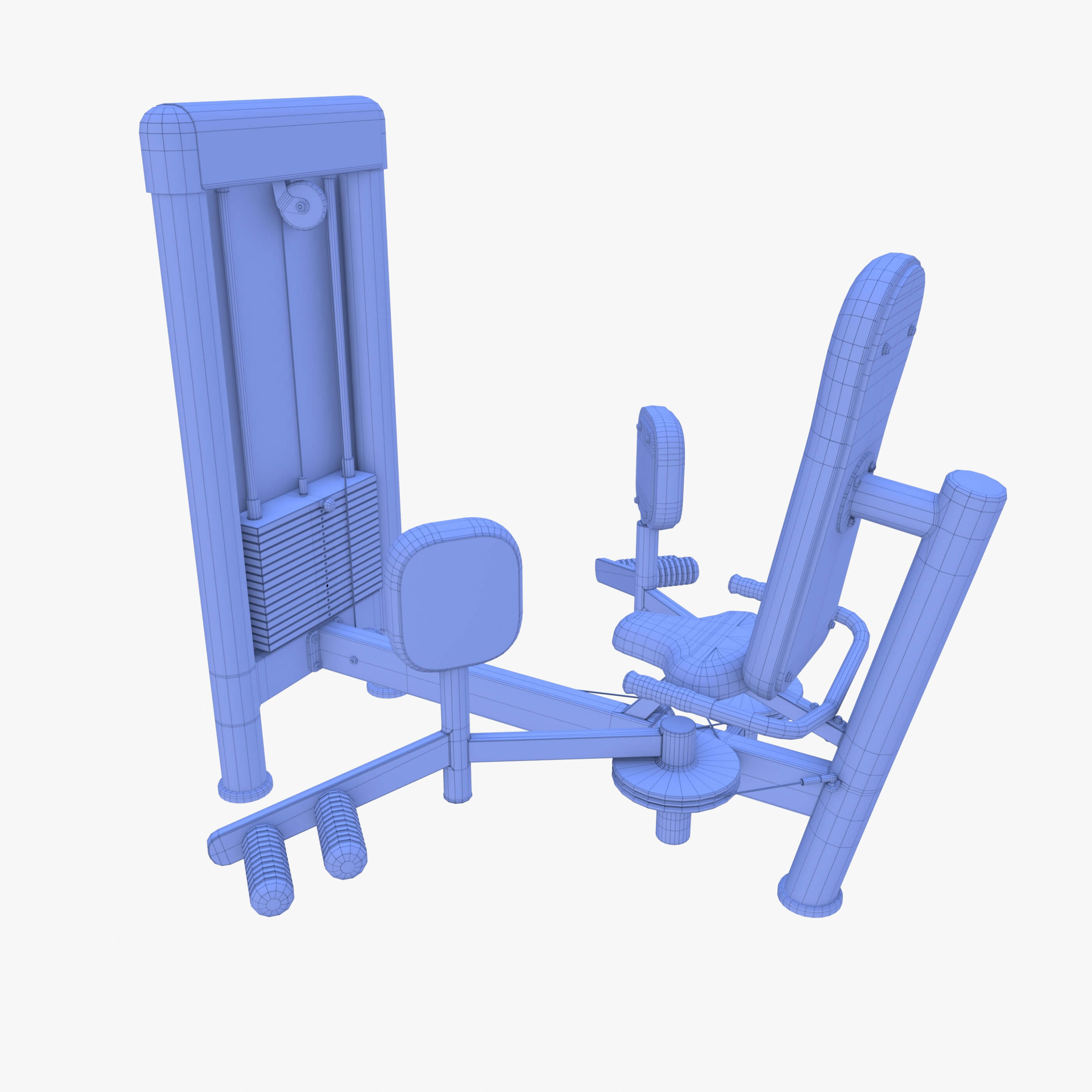 Adductor Machine - 3D Model by dragosburian