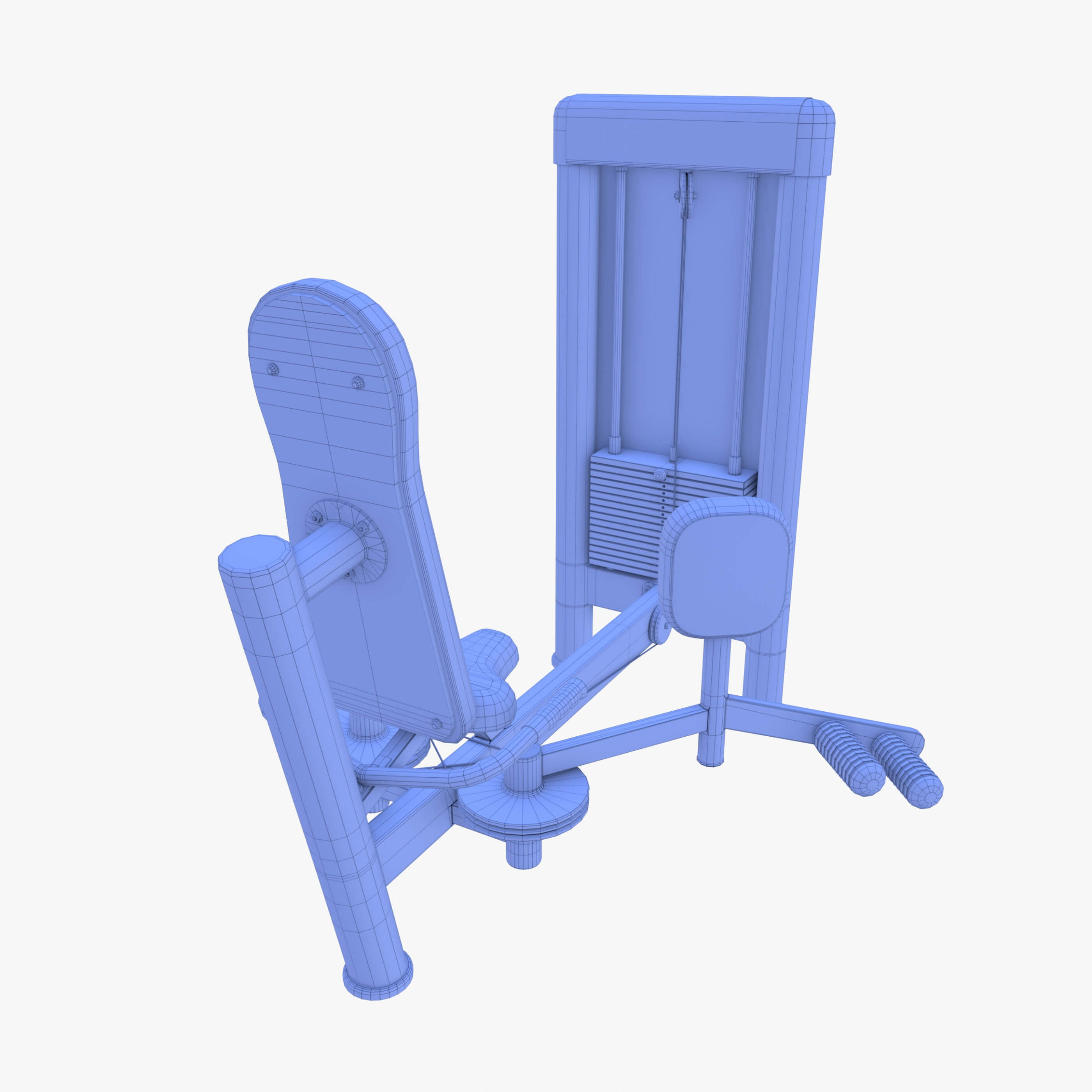 Adductor Machine - 3D Model by dragosburian