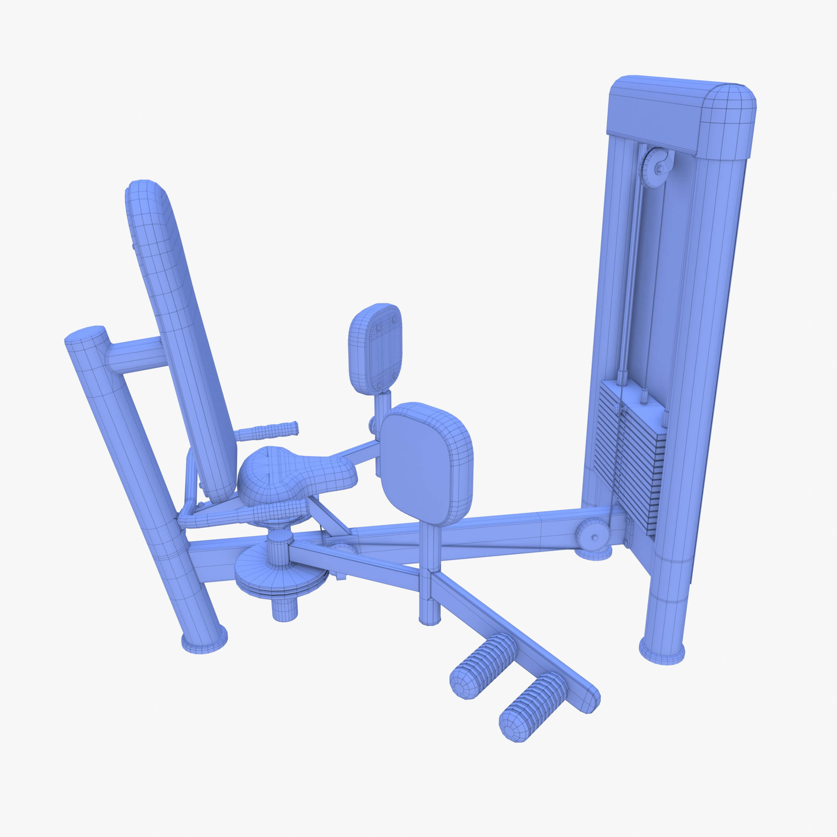 Adductor Machine - 3D Model by dragosburian
