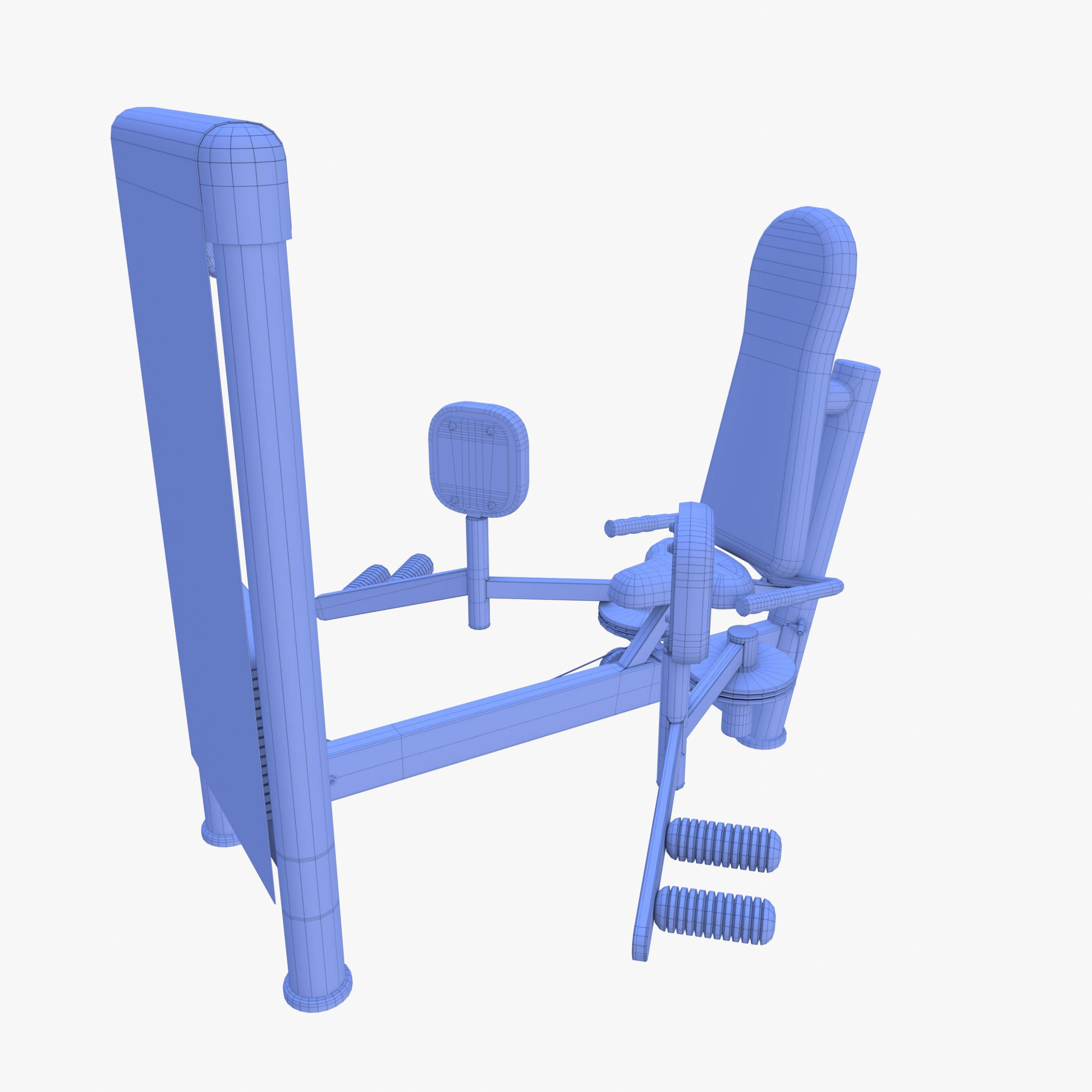 Adductor Machine - 3D Model by dragosburian