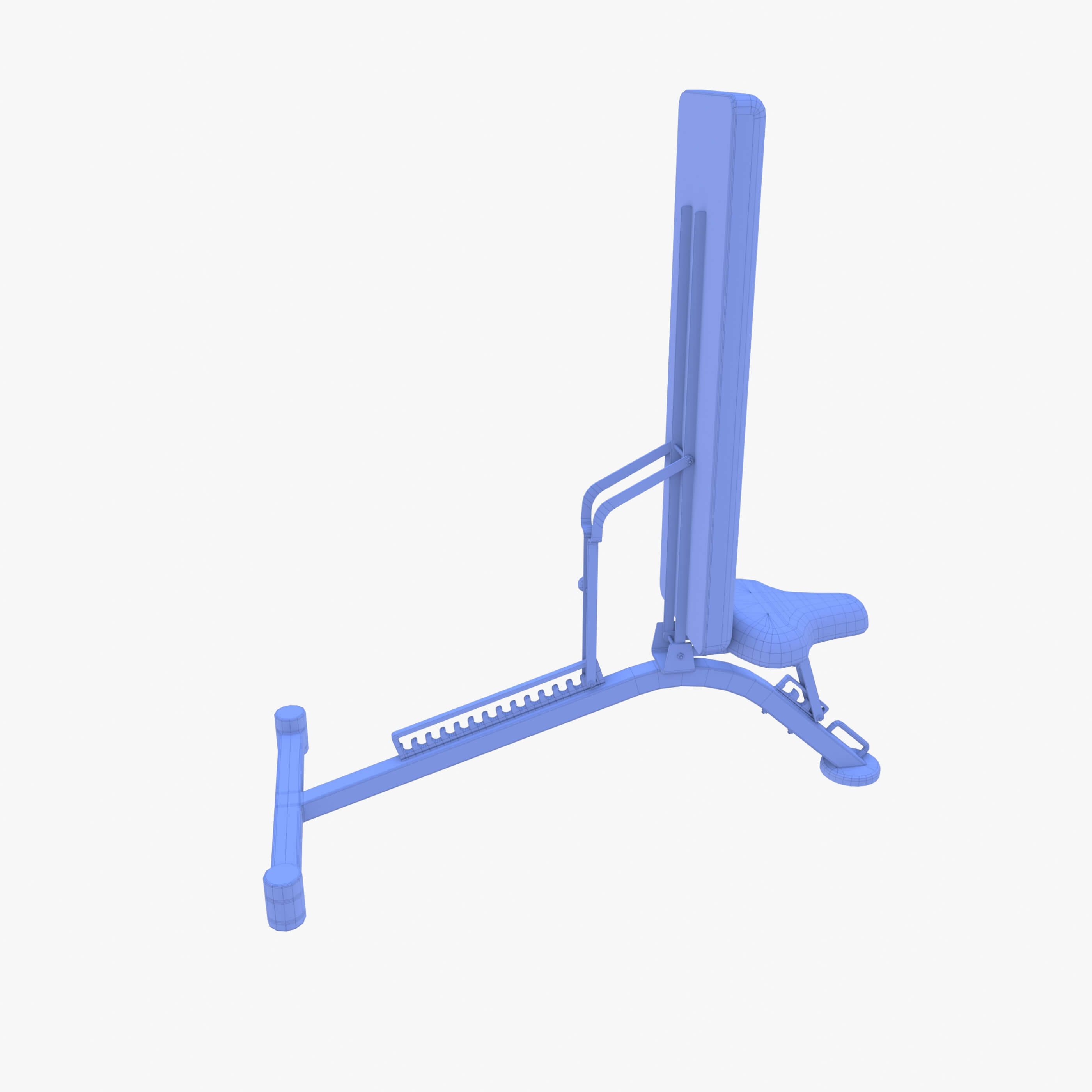 Adjustable Bench - 3D Model by dragosburian