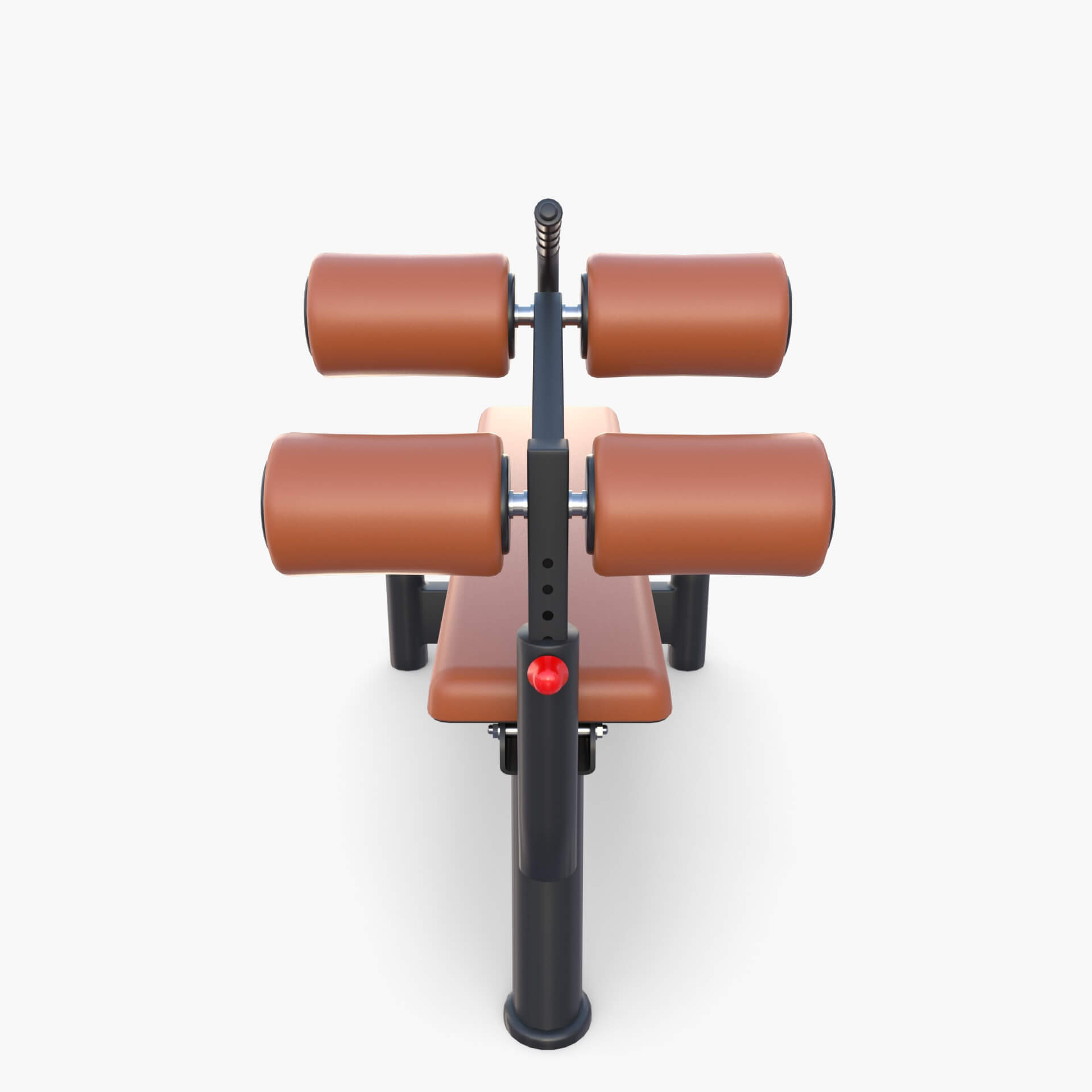 Adjustable Crunch Bench - 3D Model by dragosburian